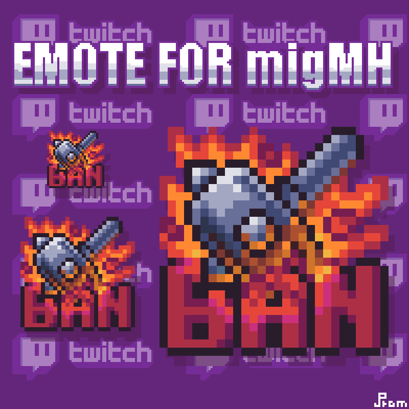 ArtStation - Emote twitch for migMH