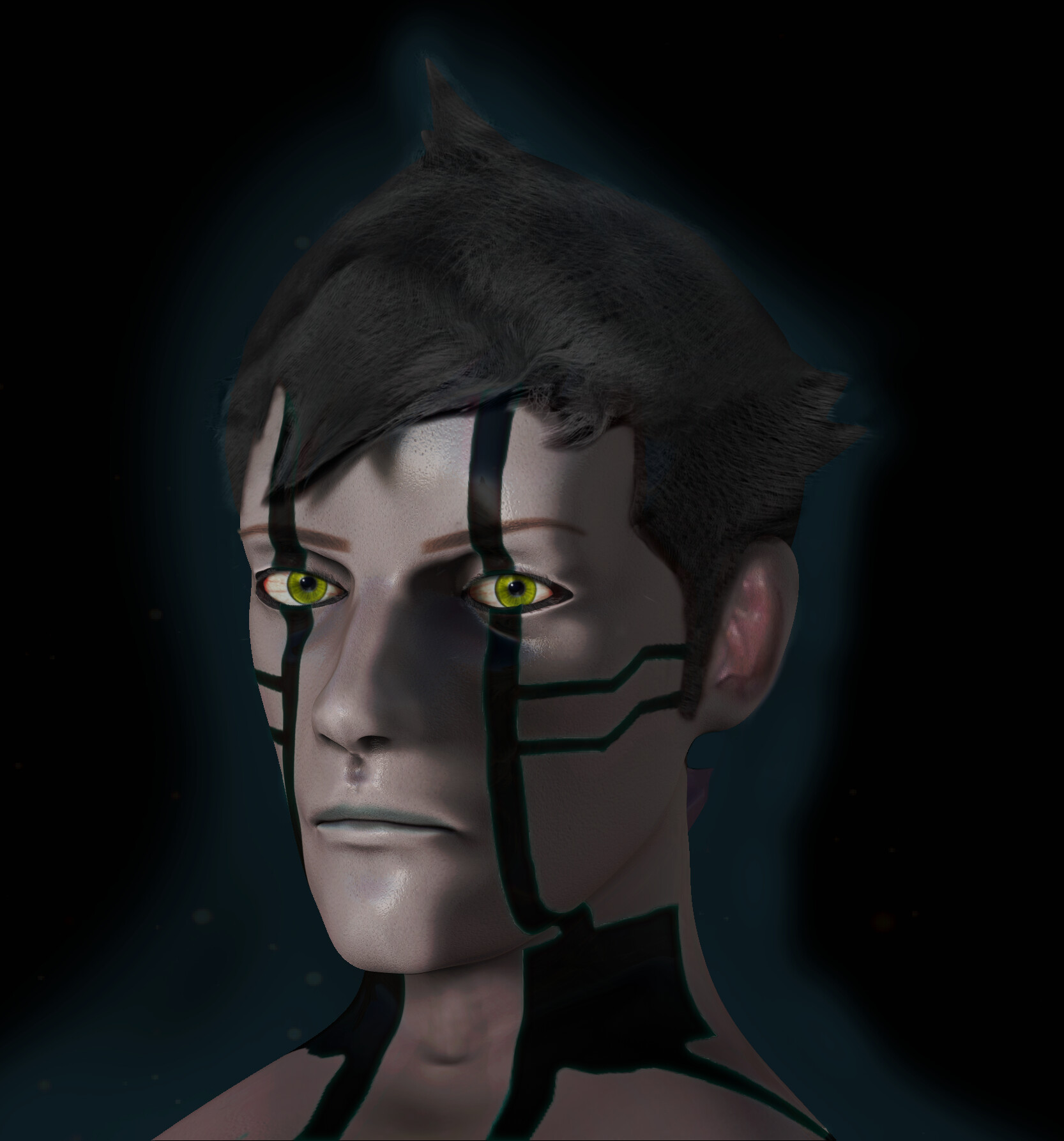 ArtStation - Demi-fiend Realistic styled