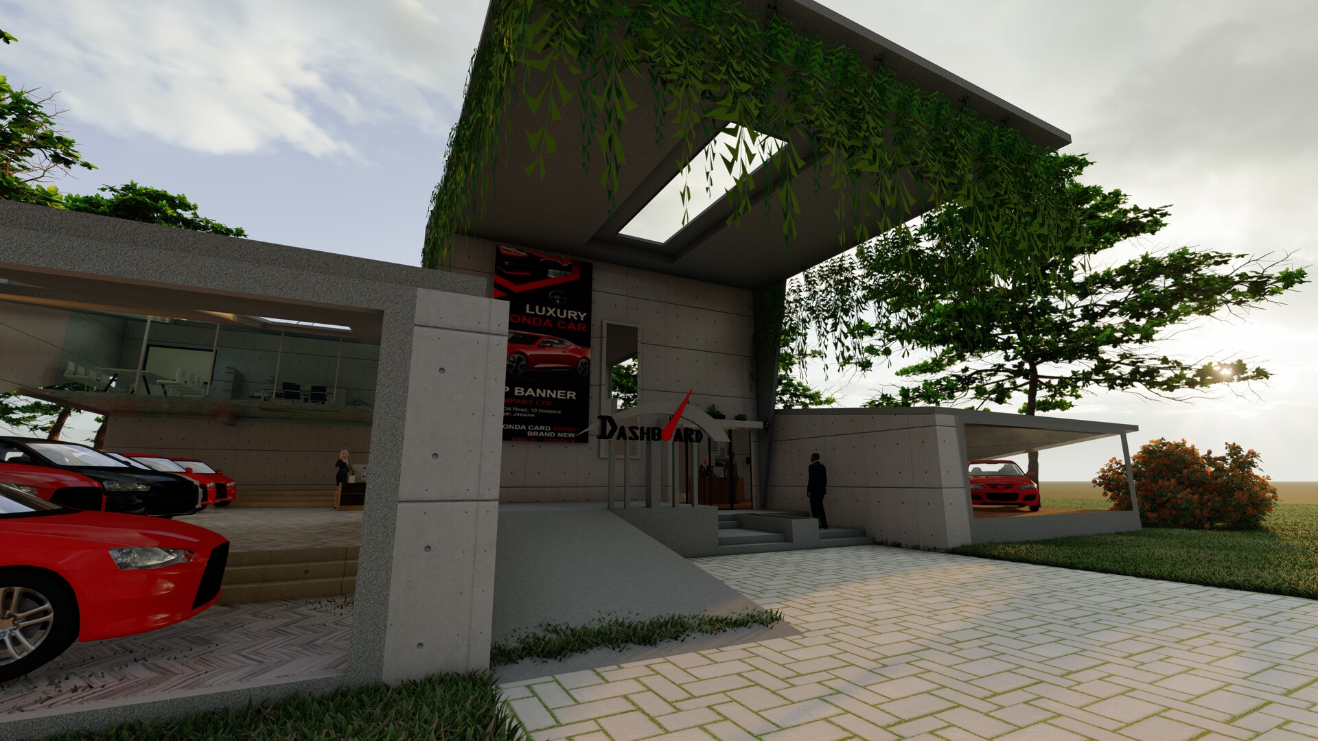 Tanzin Tanha - Car Showroom