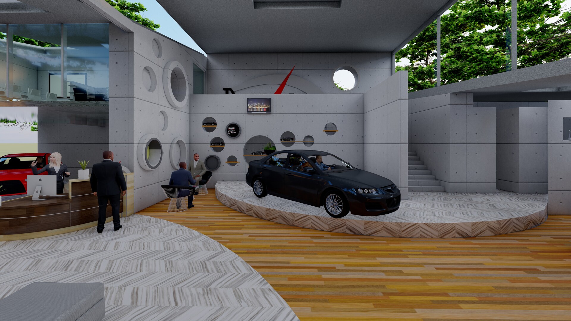 Tanzin Tanha - Car Showroom