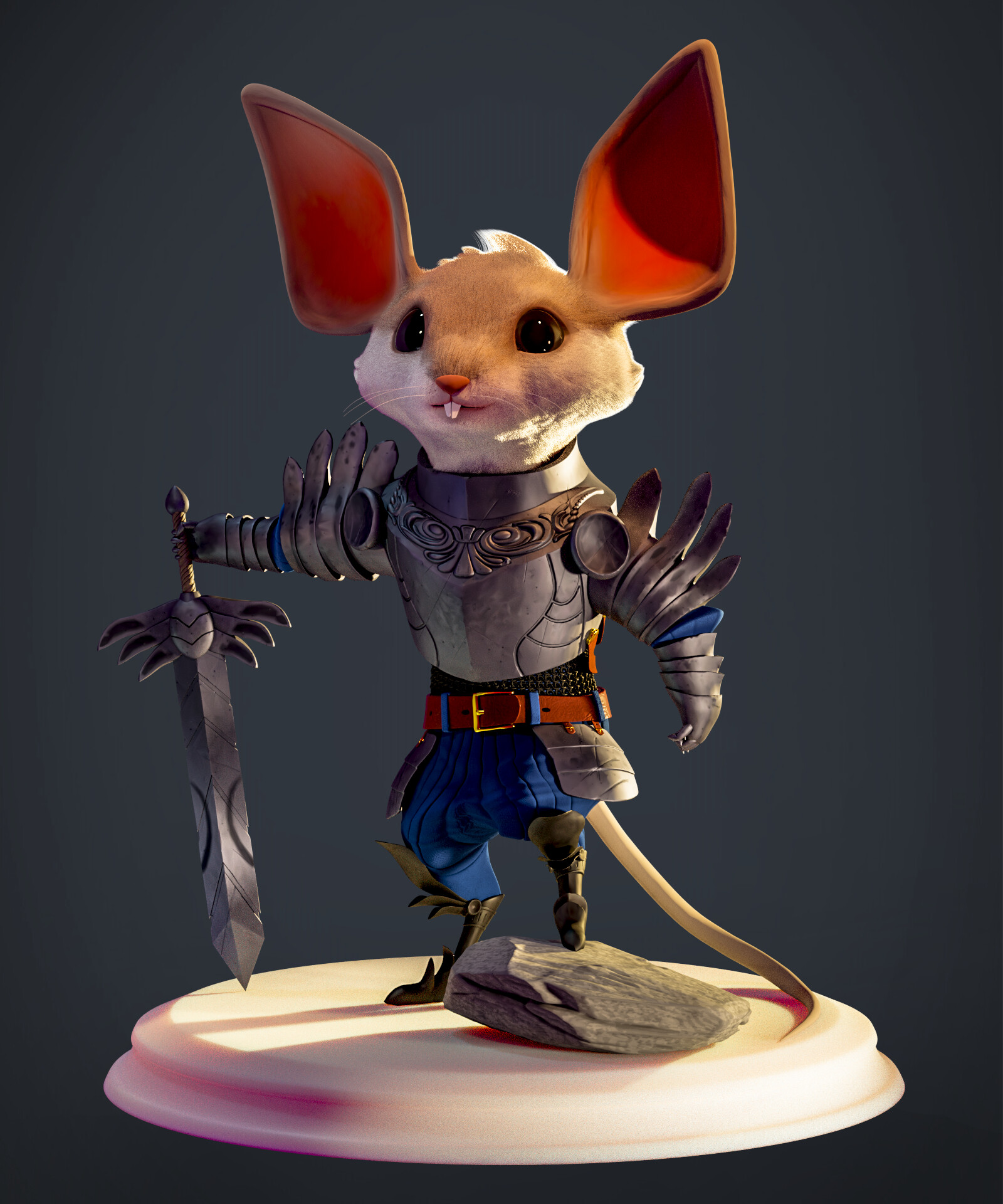 ArtStation - Mouse Warrior