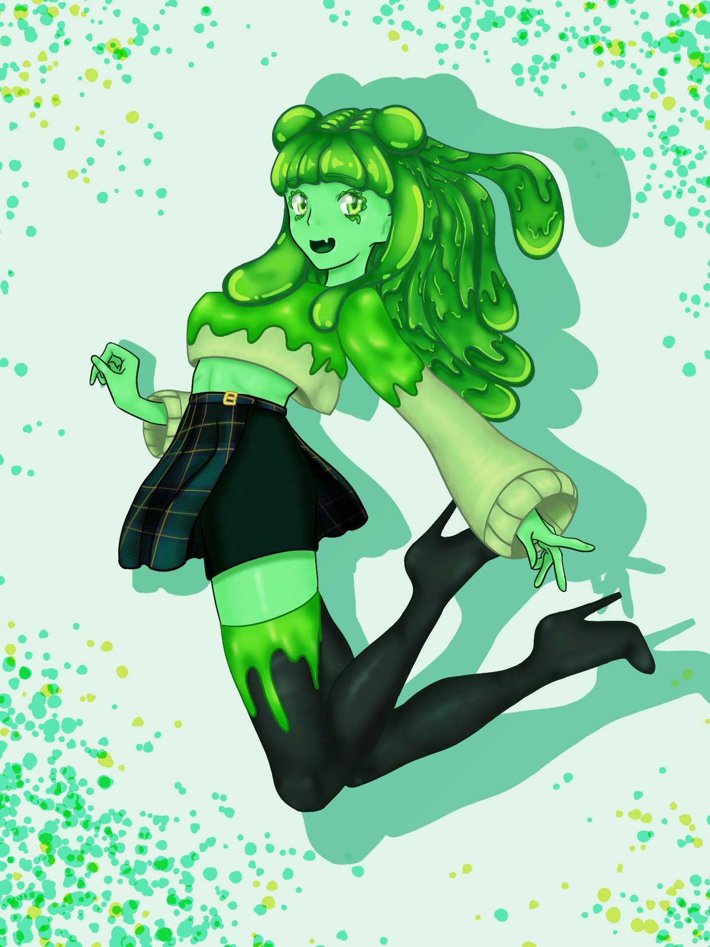 Slime Girl Telegraph