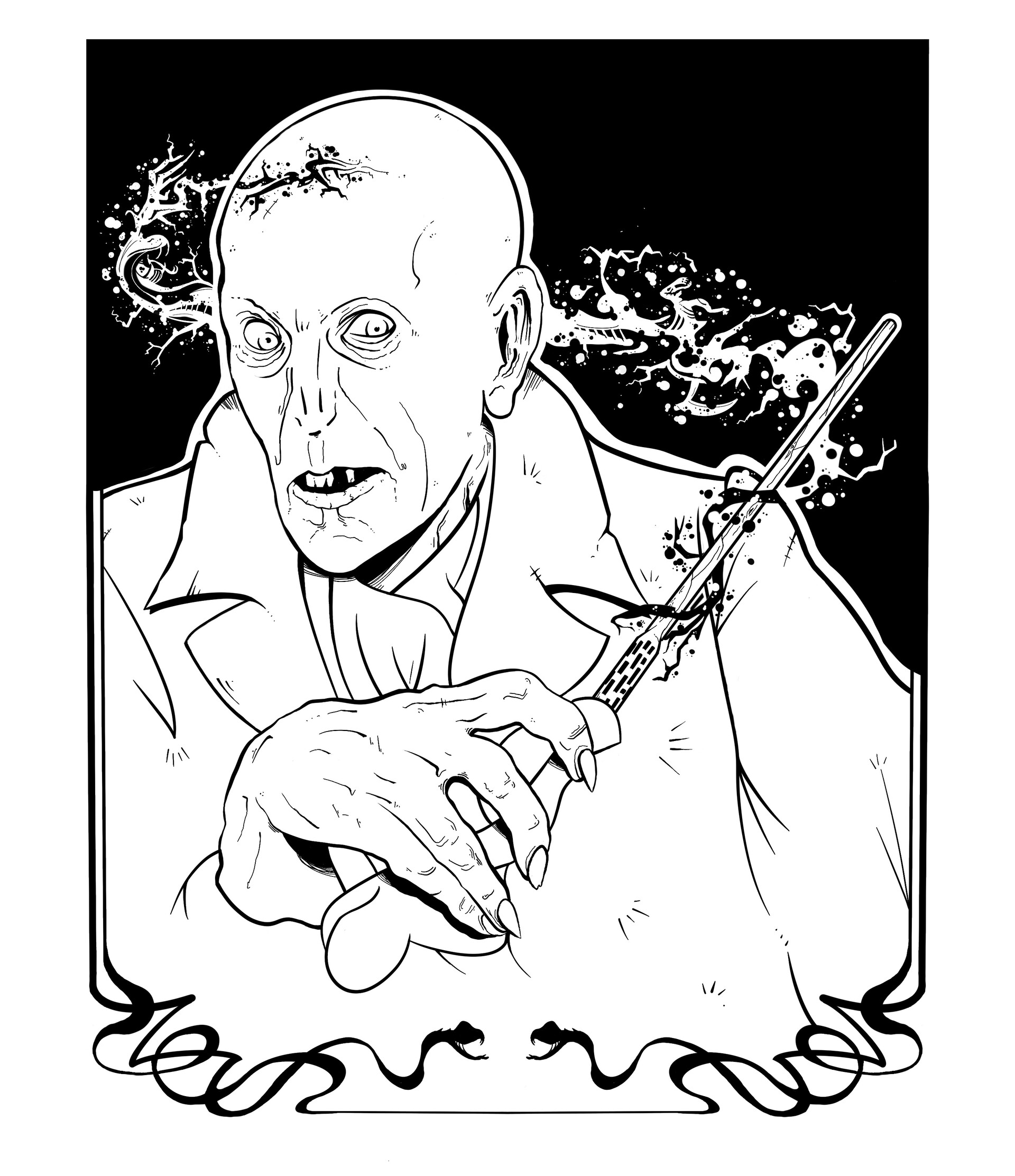 lord voldemort coloring pages