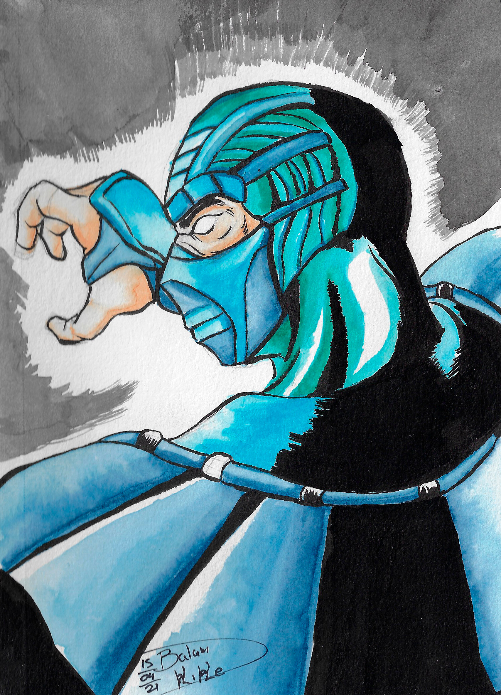 ArtStation - Sub Zero fan art