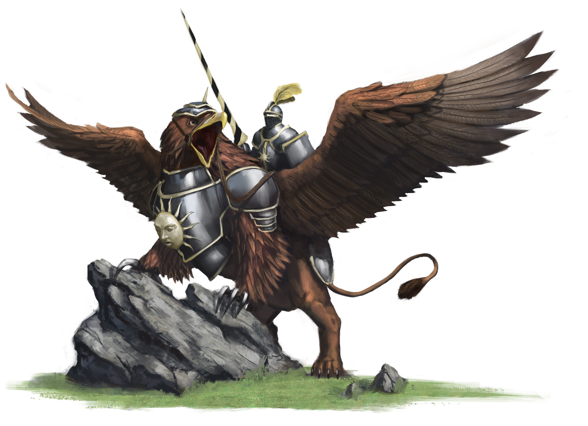 ArtStation - Griffin Cavalry