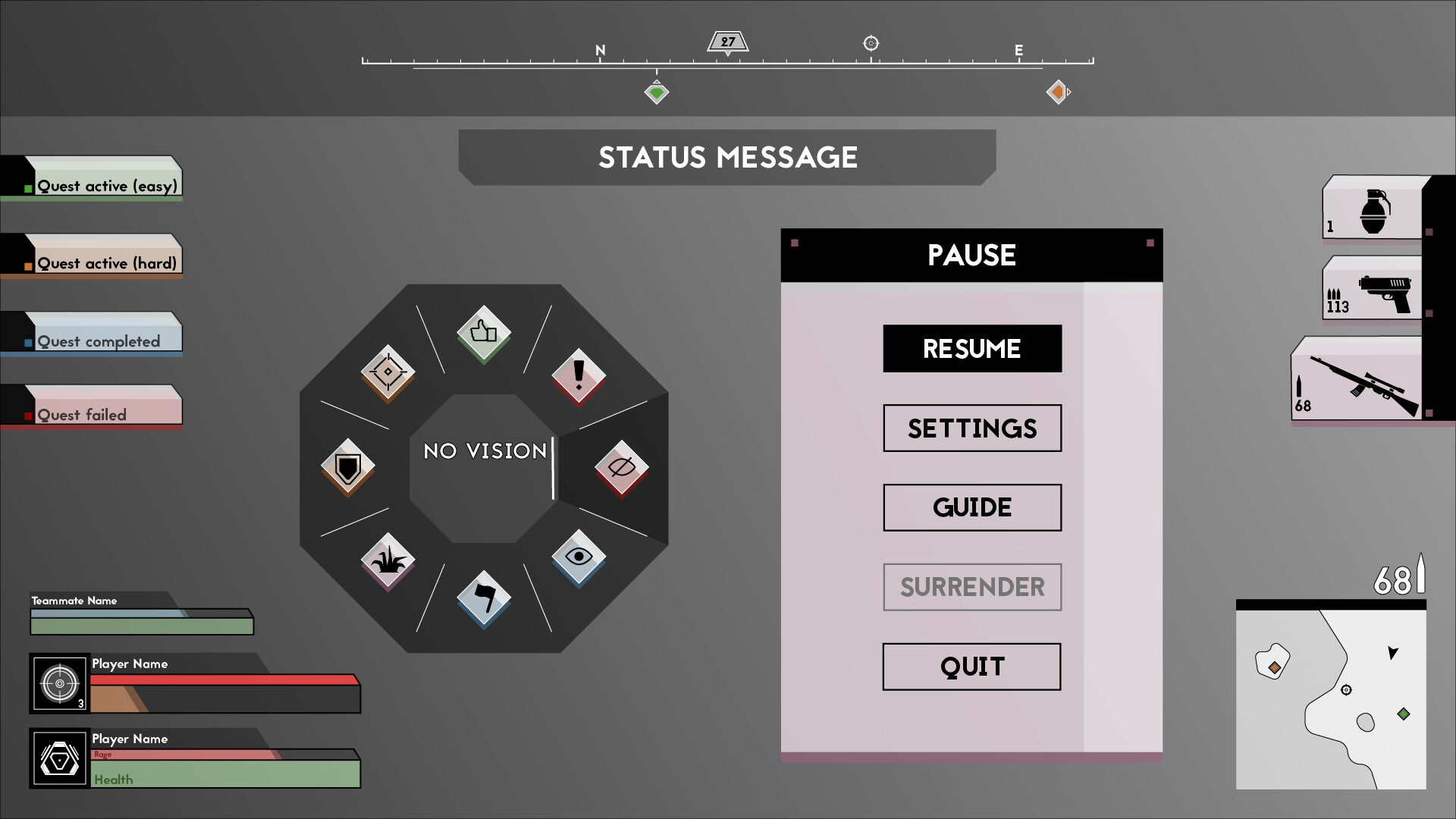 ArtStation - Indie Mecha UI Assets