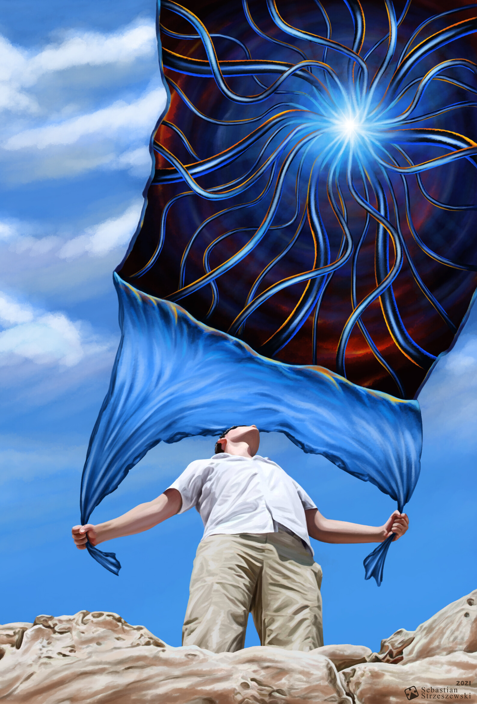 ArtStation - Rip the sky