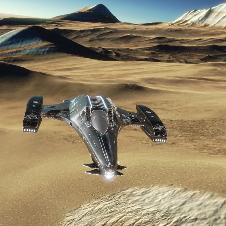 ArtStation - Desert Flight