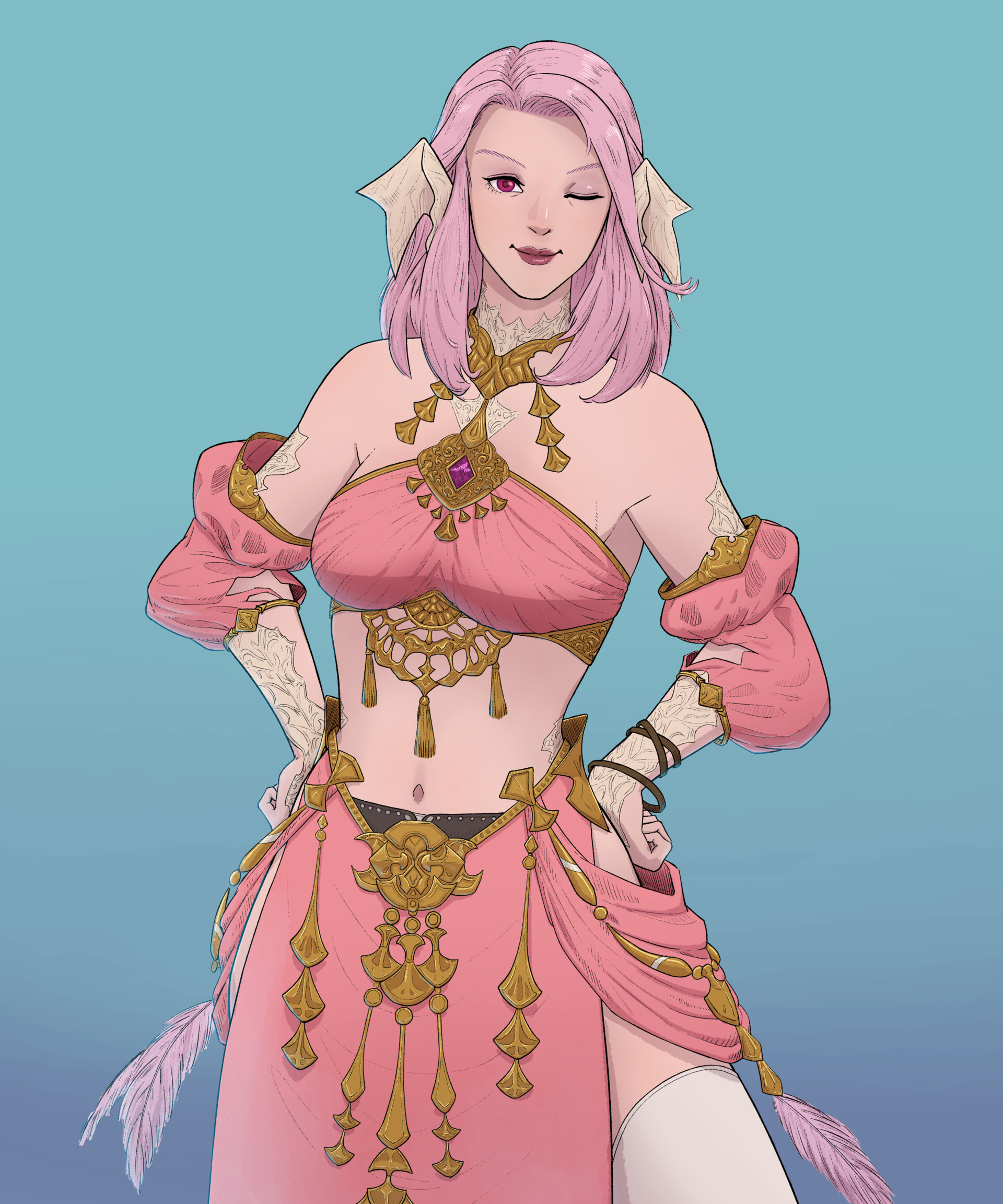 ArtStation - Aura Bell - Dancer