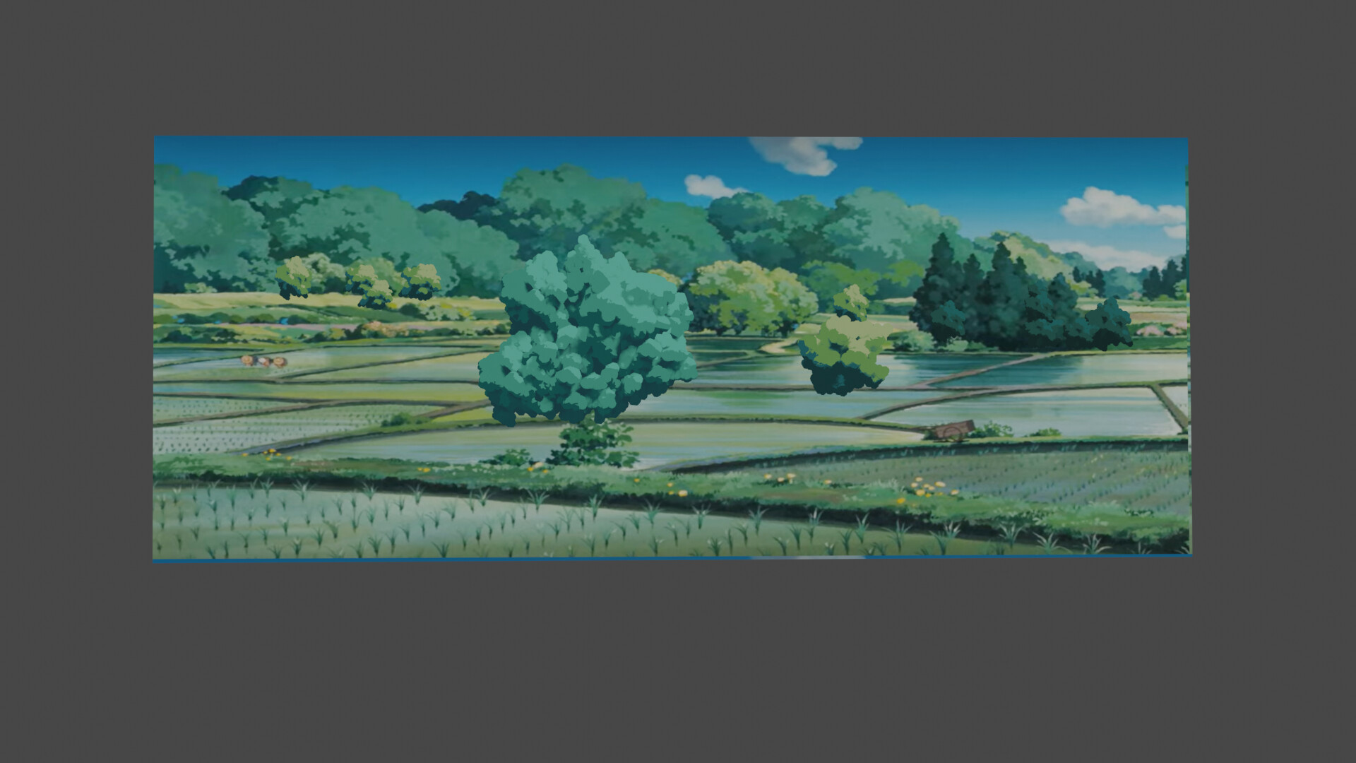ArtStation - Ghibli Trees