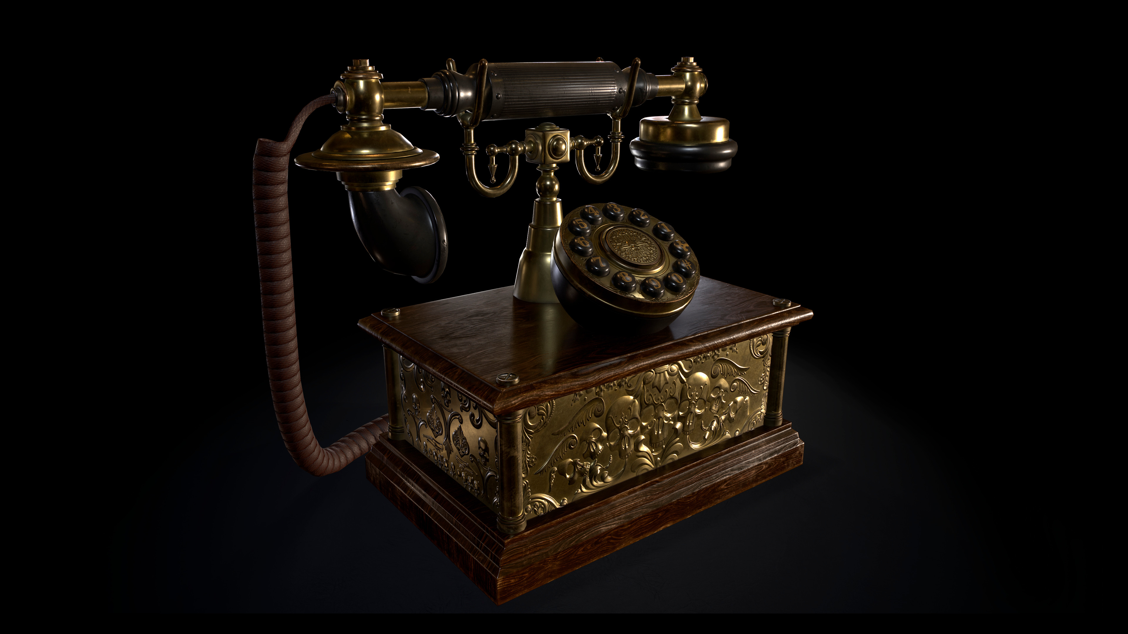 Victor M. Perez - Victorian Era Telephone