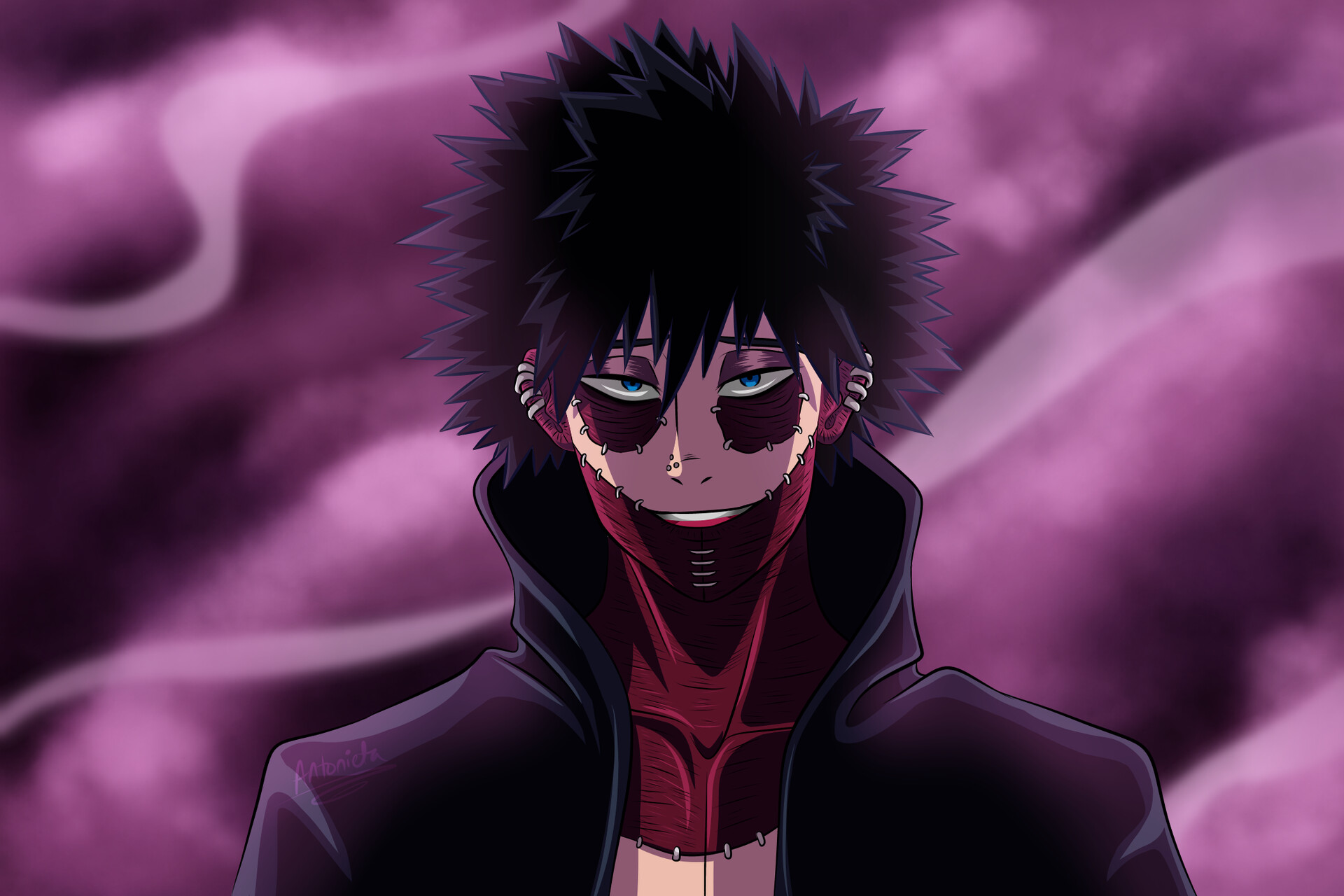 ArtStation - S5, Ep1 Dabi Re-Draw