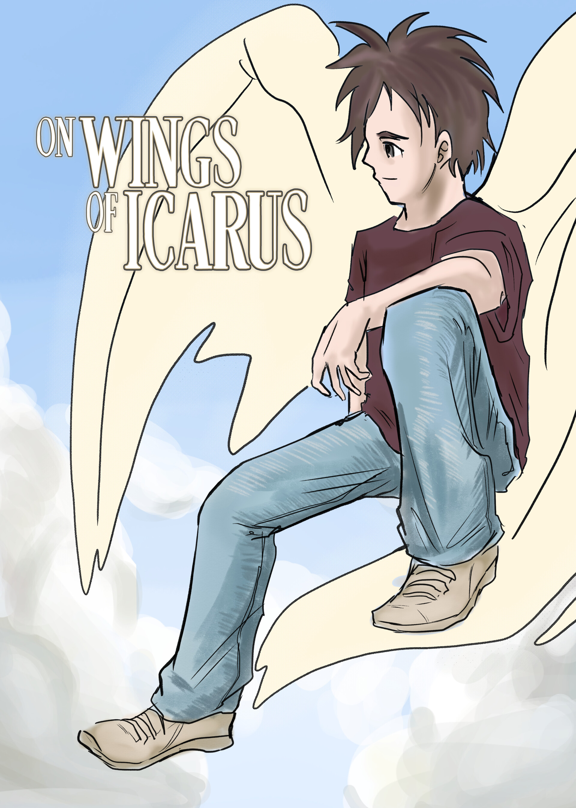 ArtStation - On Wings of Icarus (One-Shot Manga)