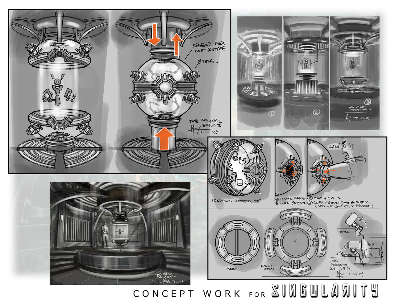 Jeffrey Moy - Singularity Game Environment Concepts