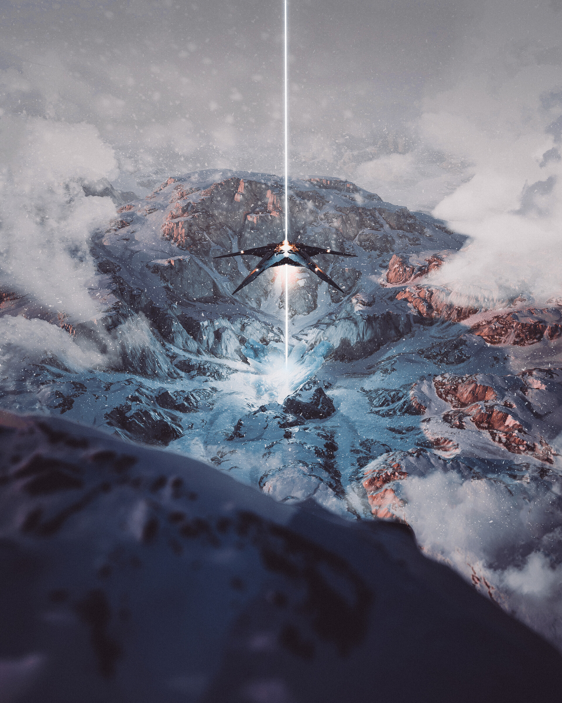 ArtStation - Alien Ship 2