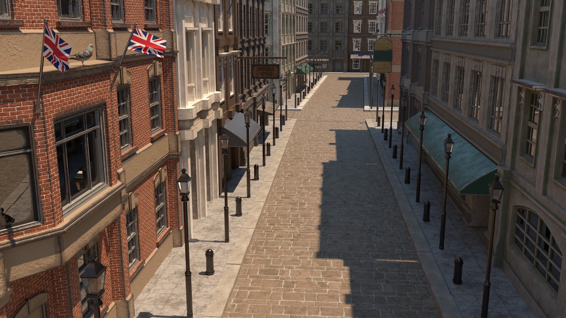ArtStation - Victorian Era London Street