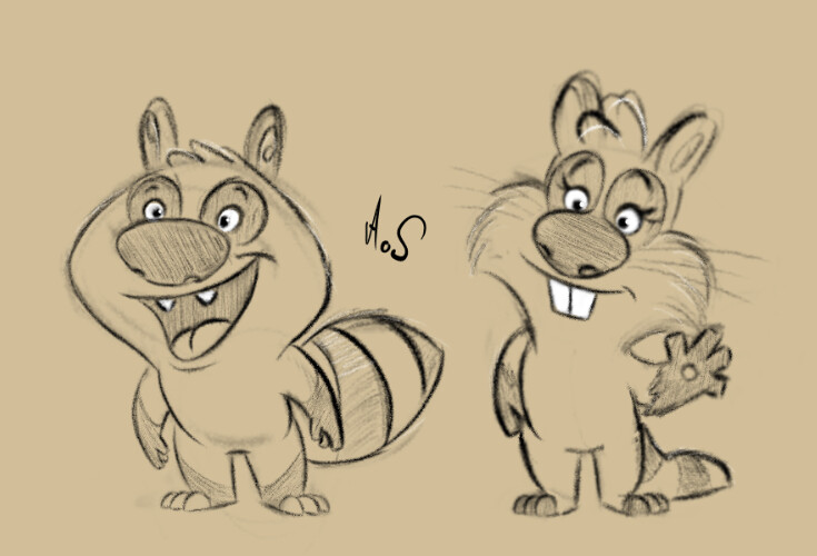 ArtStation - Boy and Gal