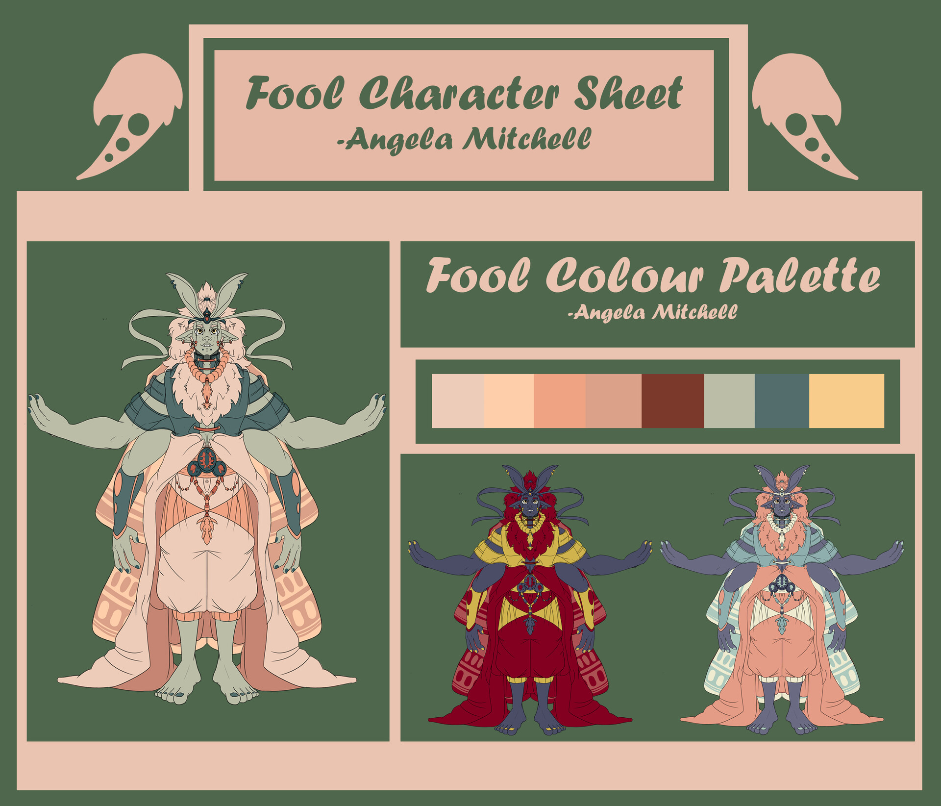 ArtStation - Fool - Character Design Concept