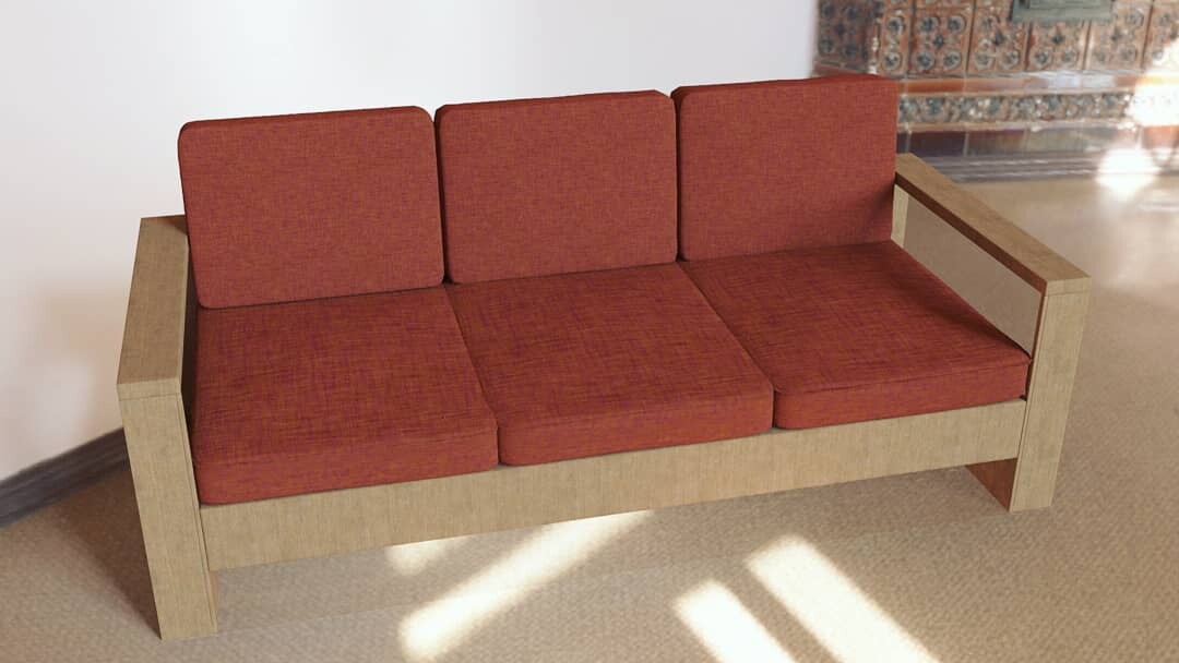 ArtStation - sofa render