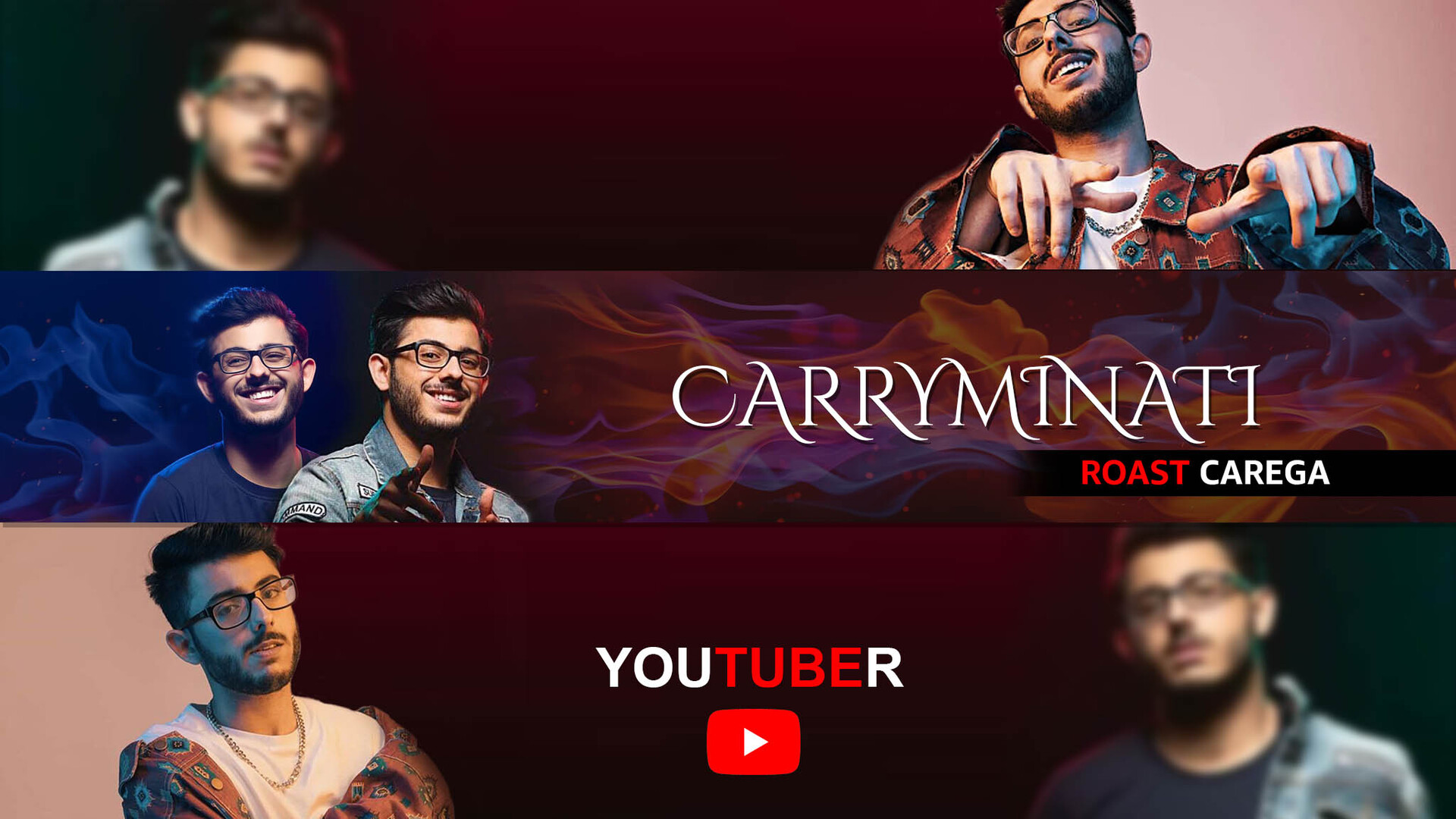 ArtStation - CarryMinati YouTube Banner