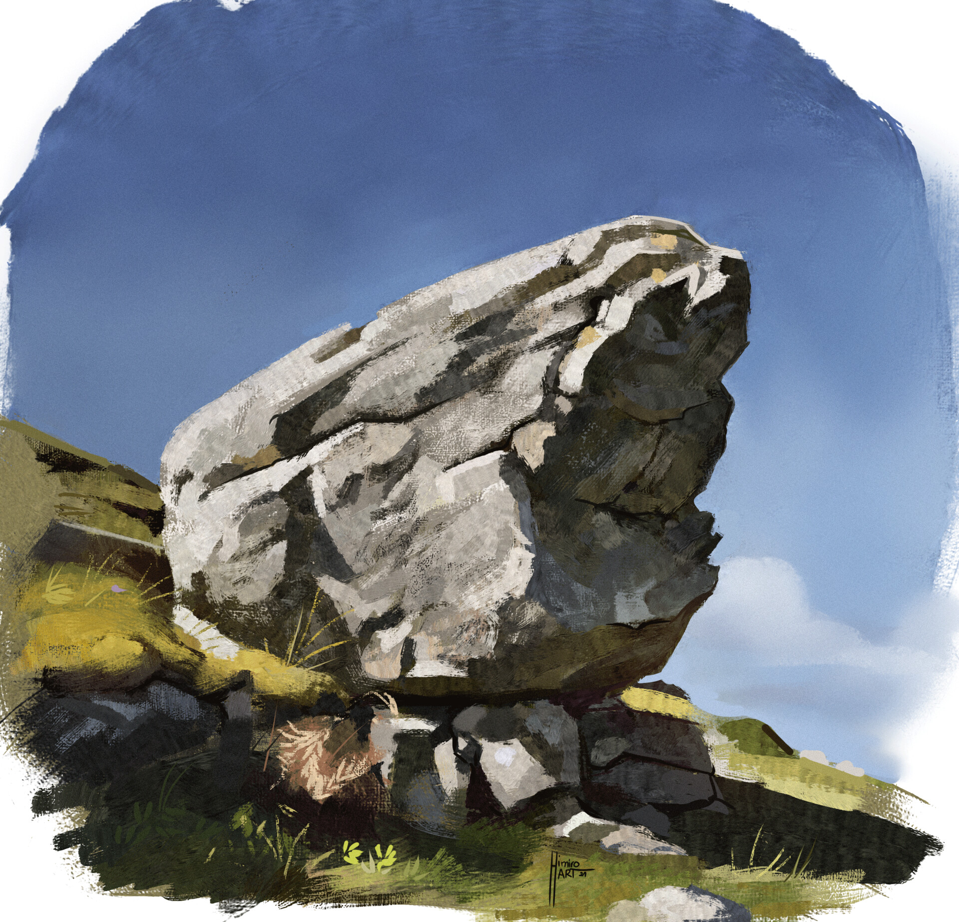 ArtStation - Rock Texture Study