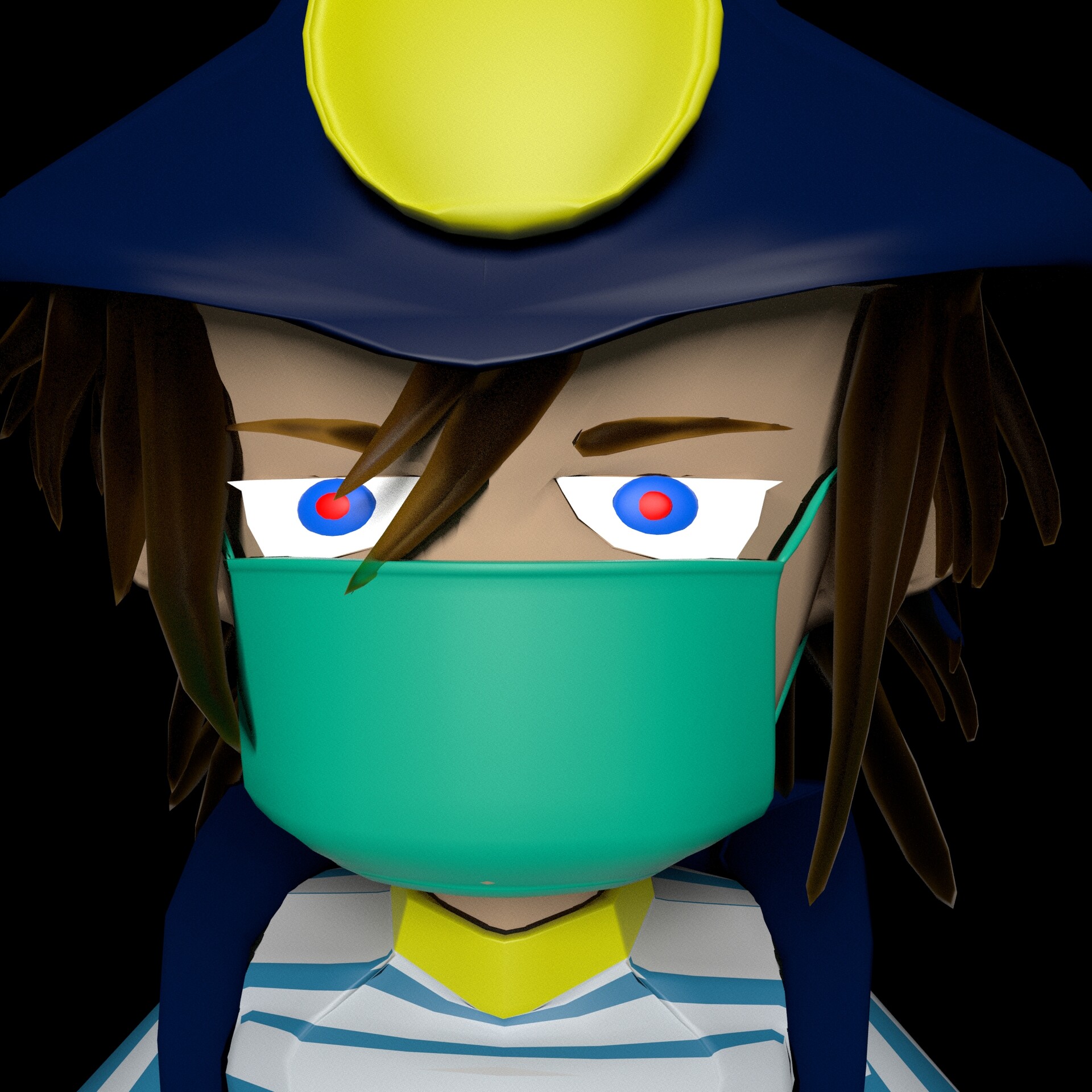 ArtStation - My First Character Model. Loly