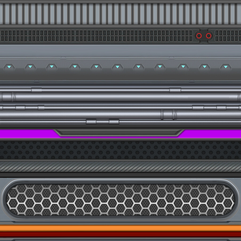 ArtStation - Cyberpunk Arena (MobileGame)