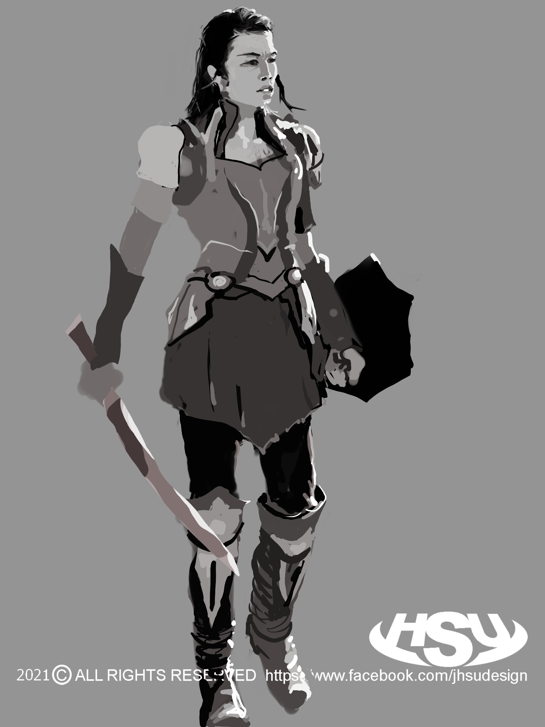 ArtStation - Lady Sif Fan-art