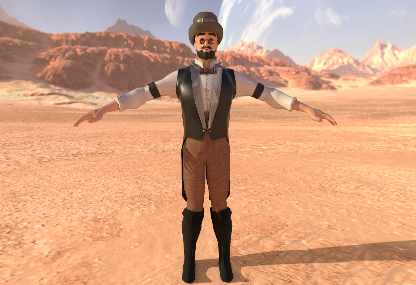 ArtStation - Steampunk Guy