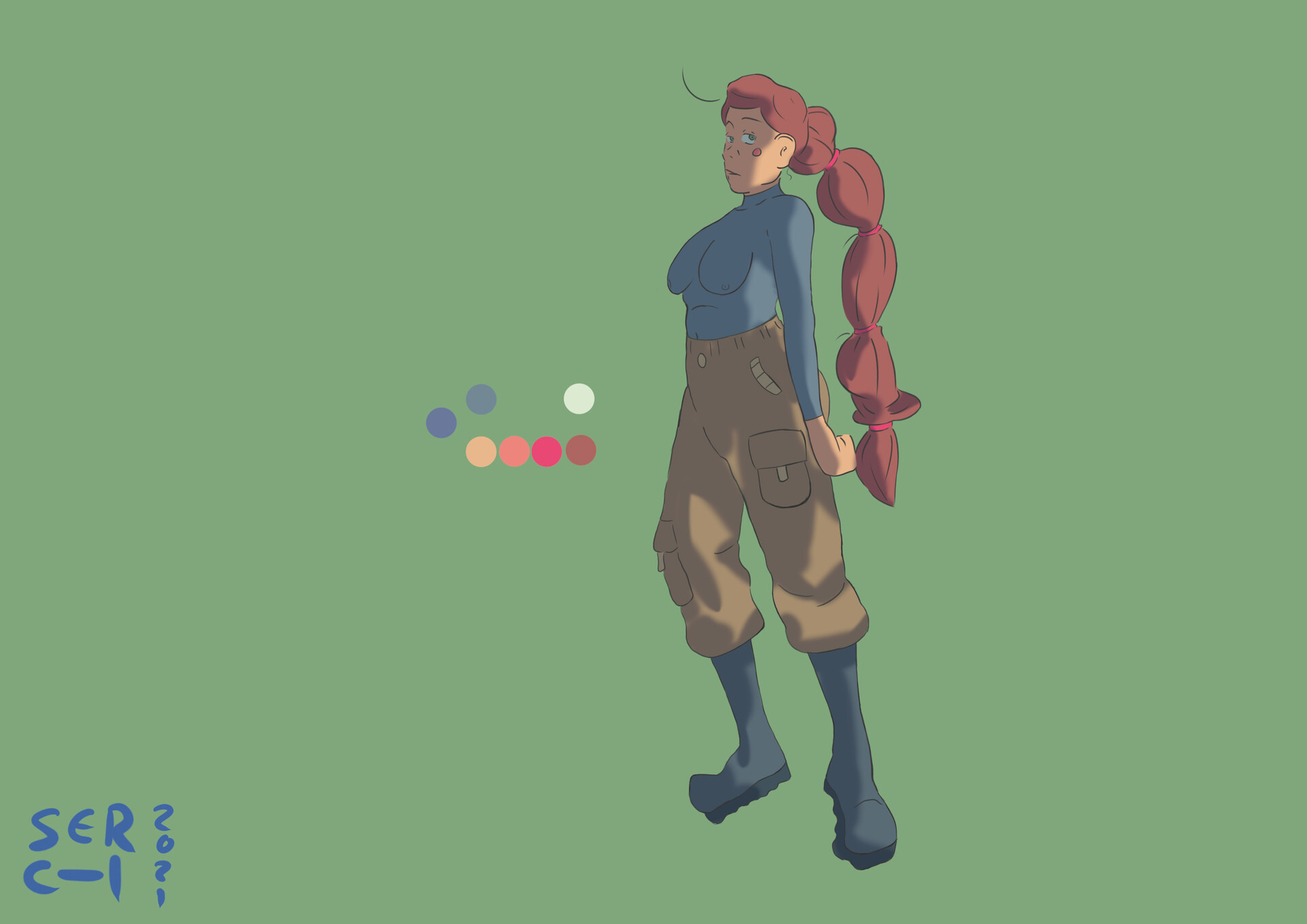 ArtStation - Adela´s characters