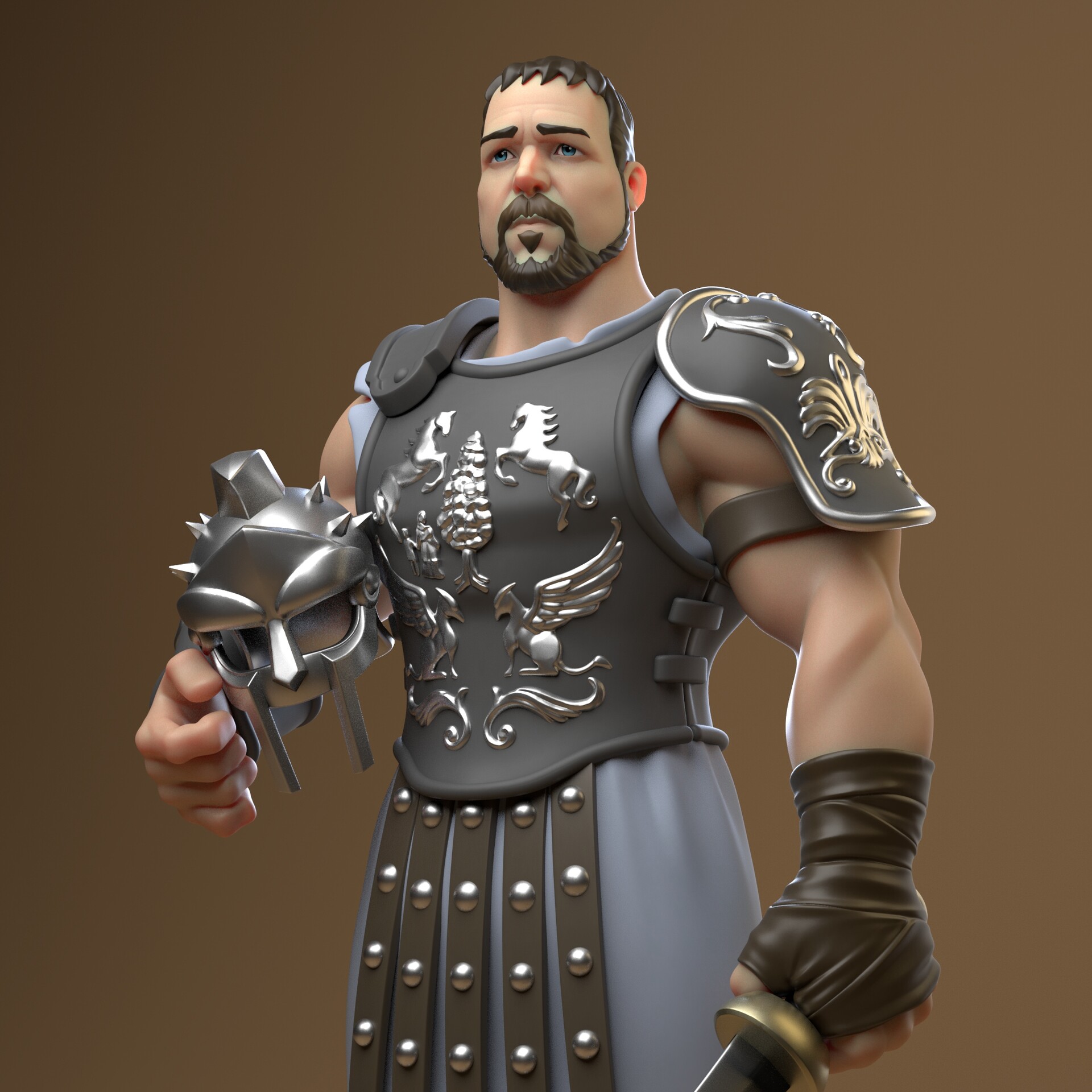 ArtStation - Gladiator - stylized