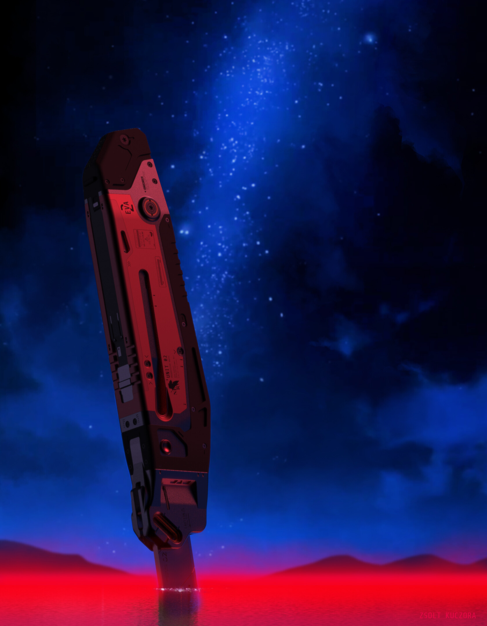 Zsolt Kuczora - EVA Unit 02 - Progressive Knife