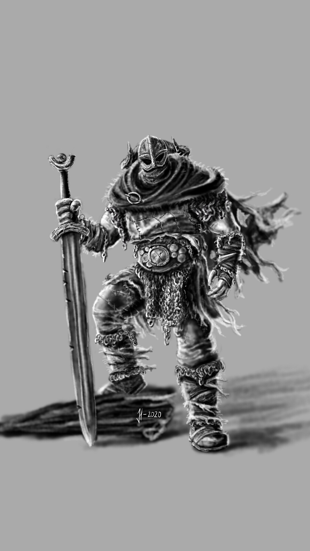 ArtStation - Rugged Warrior Concept
