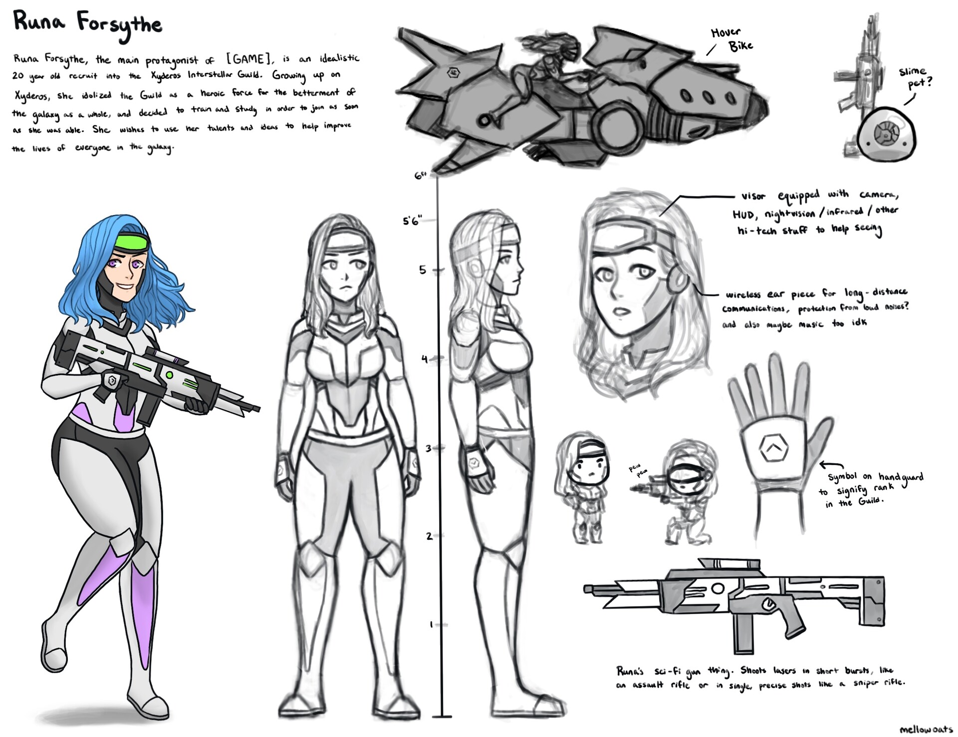 ArtStation - Runa Forsythe - Concept Art