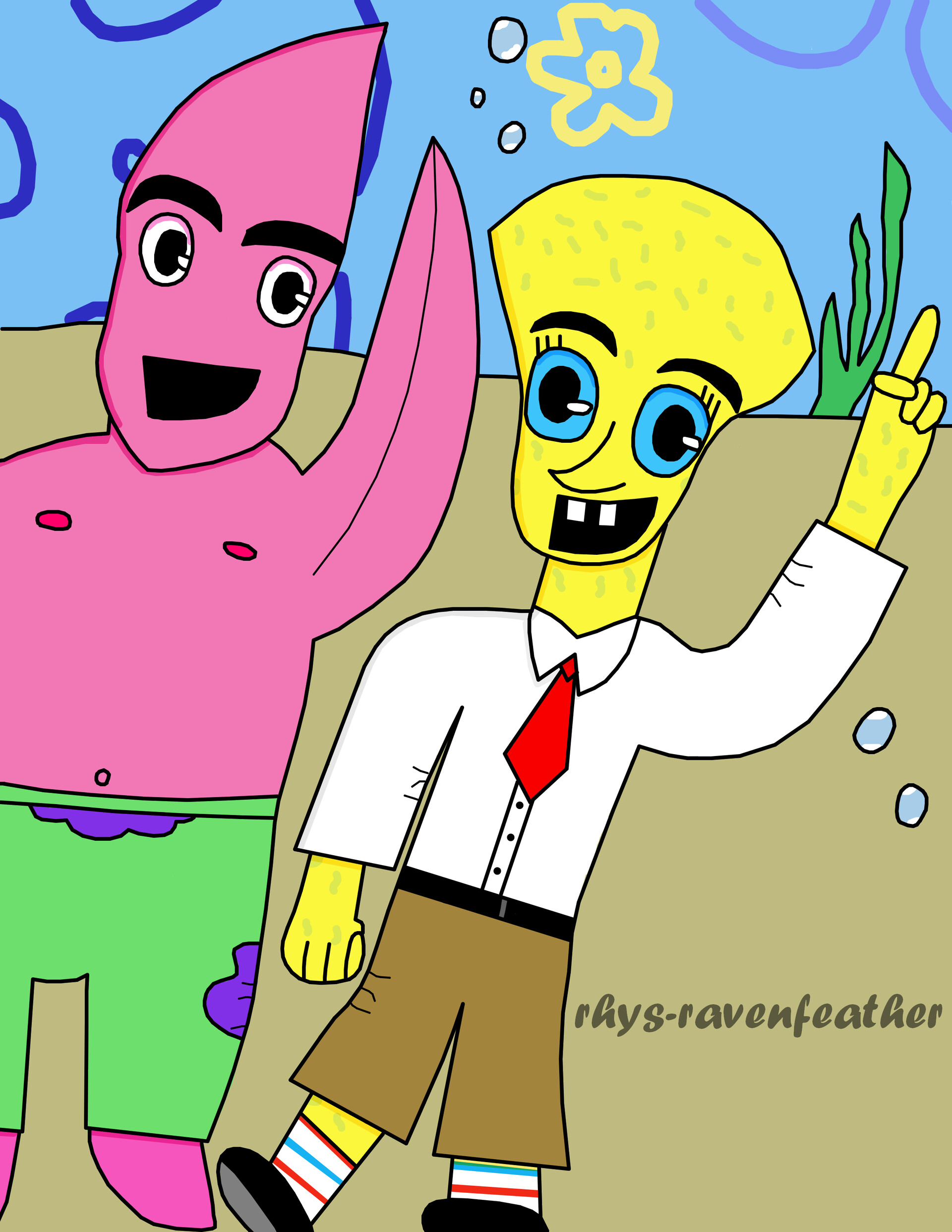 ArtStation - Spongebob Reimagined