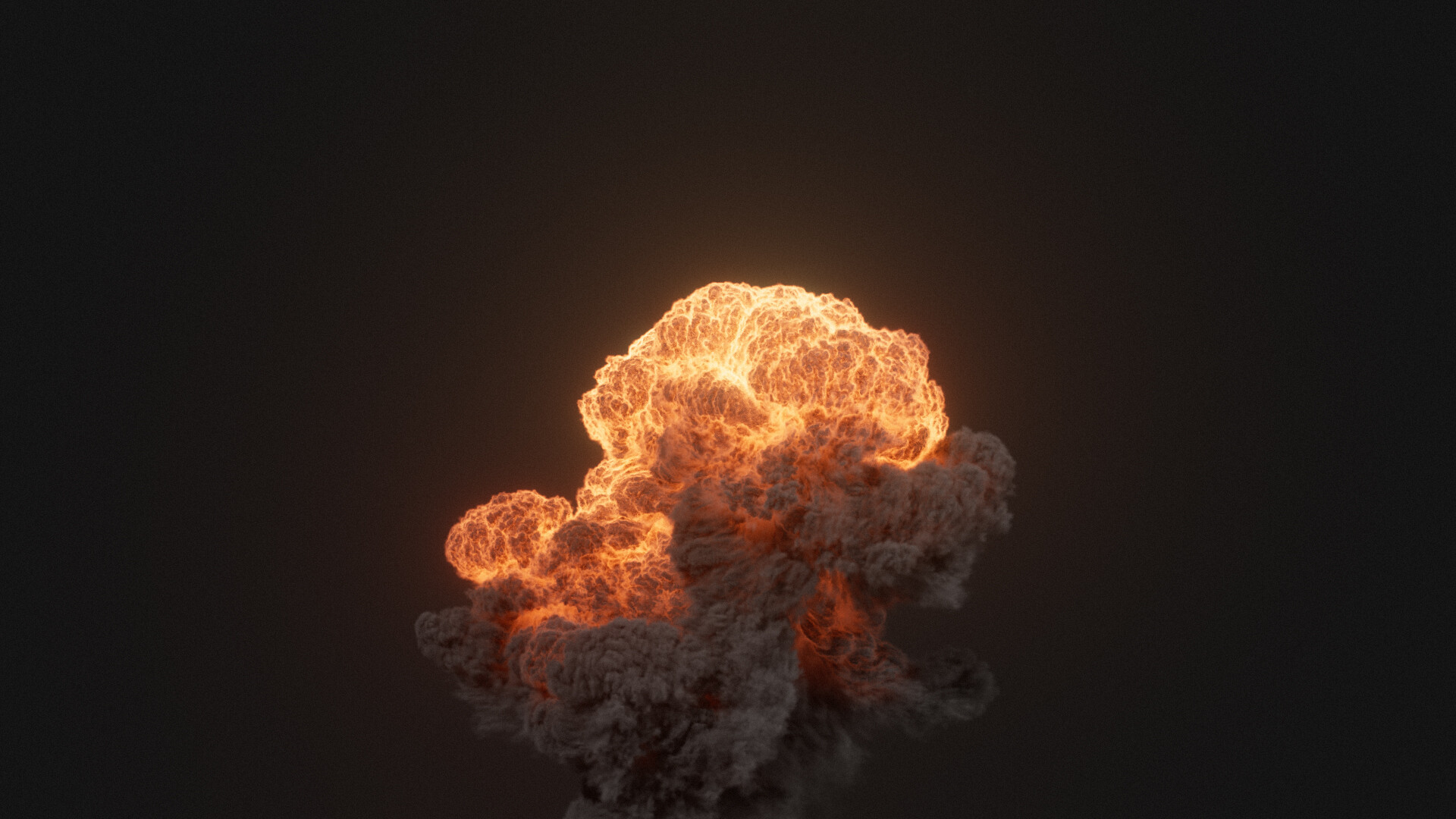 ArtStation - Explosion in Houdini 18.5