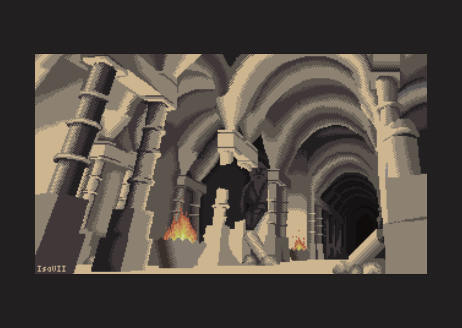 ArtStation - Dwarf hall of Svartálfheimr