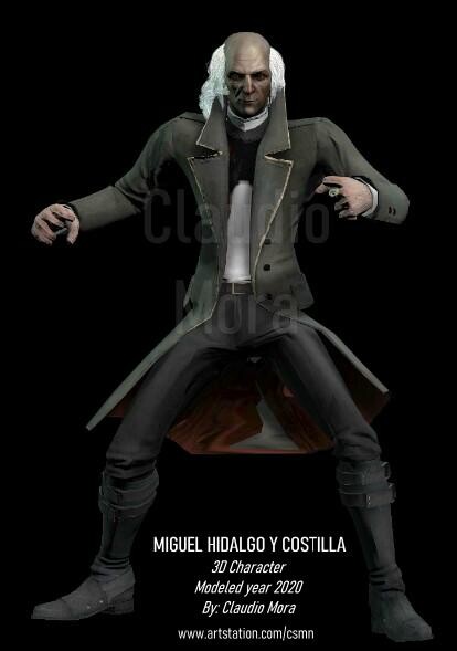 ArtStation - Miguel Hidalgo y Costilla (Mexican Independence Hero)