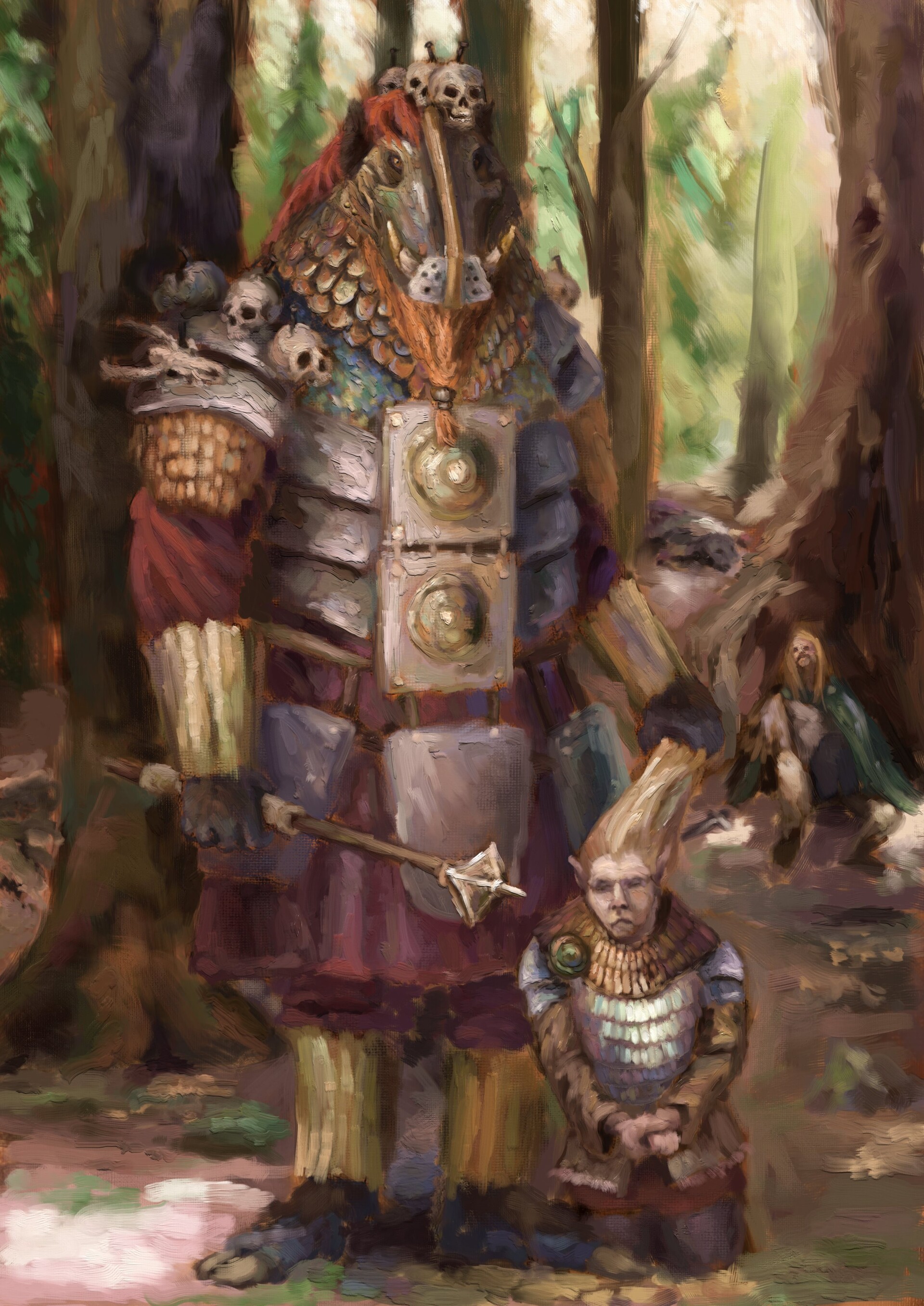 ArtStation - Pig Orcs