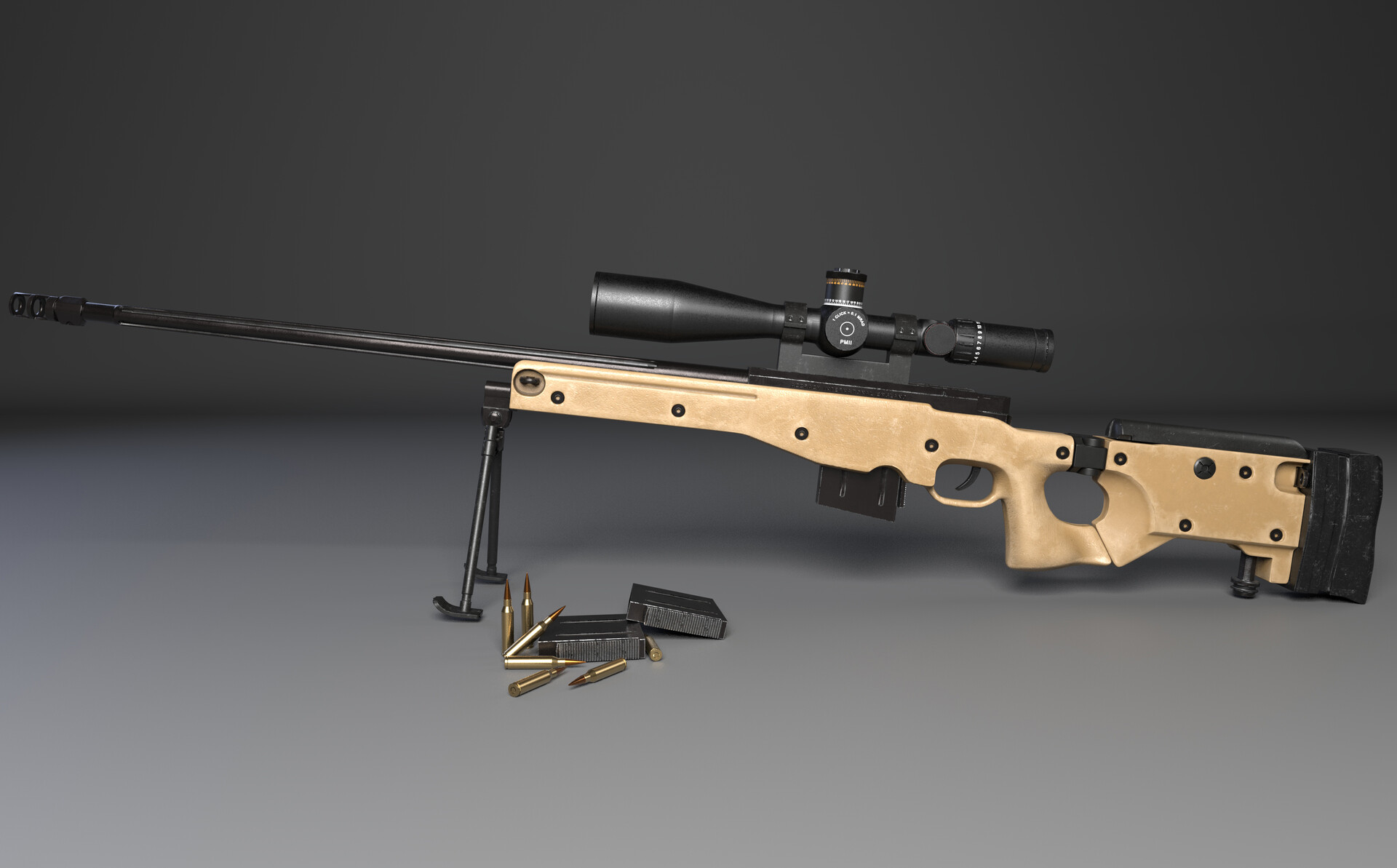 ArtStation - Accuracy International AW-338