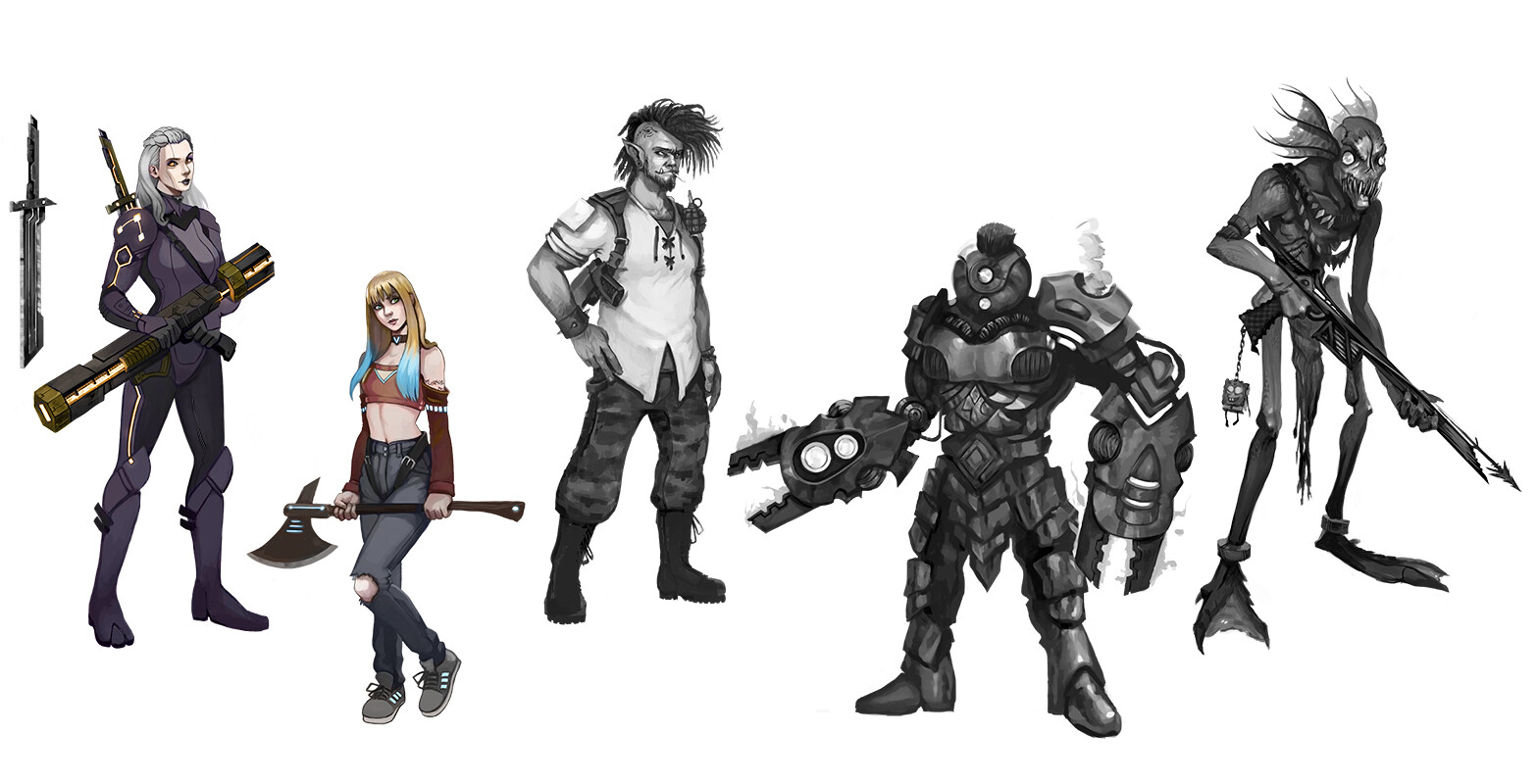 Urban Art Characters