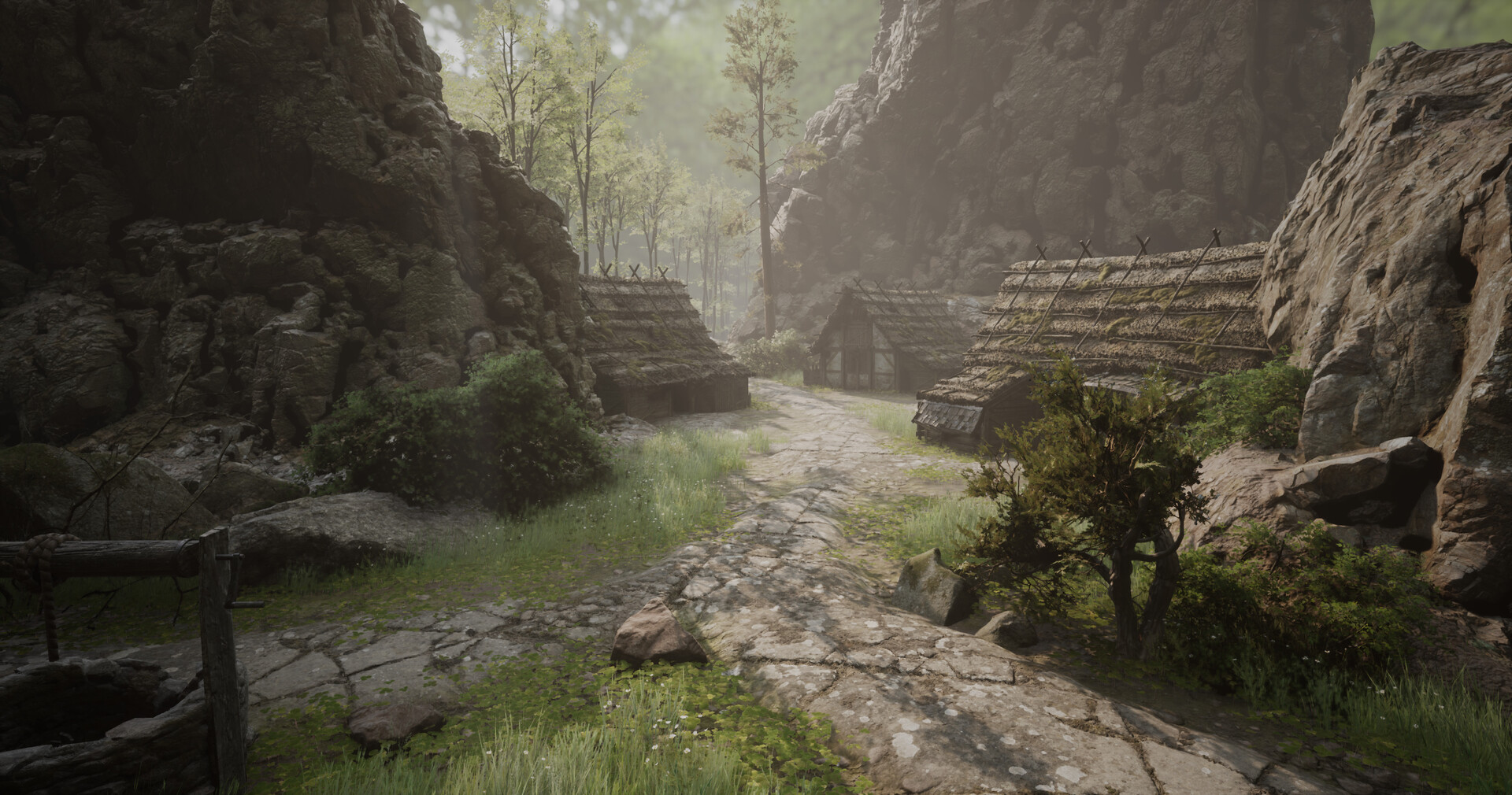 ArtStation - Through The Old Hidden Village (UE4)