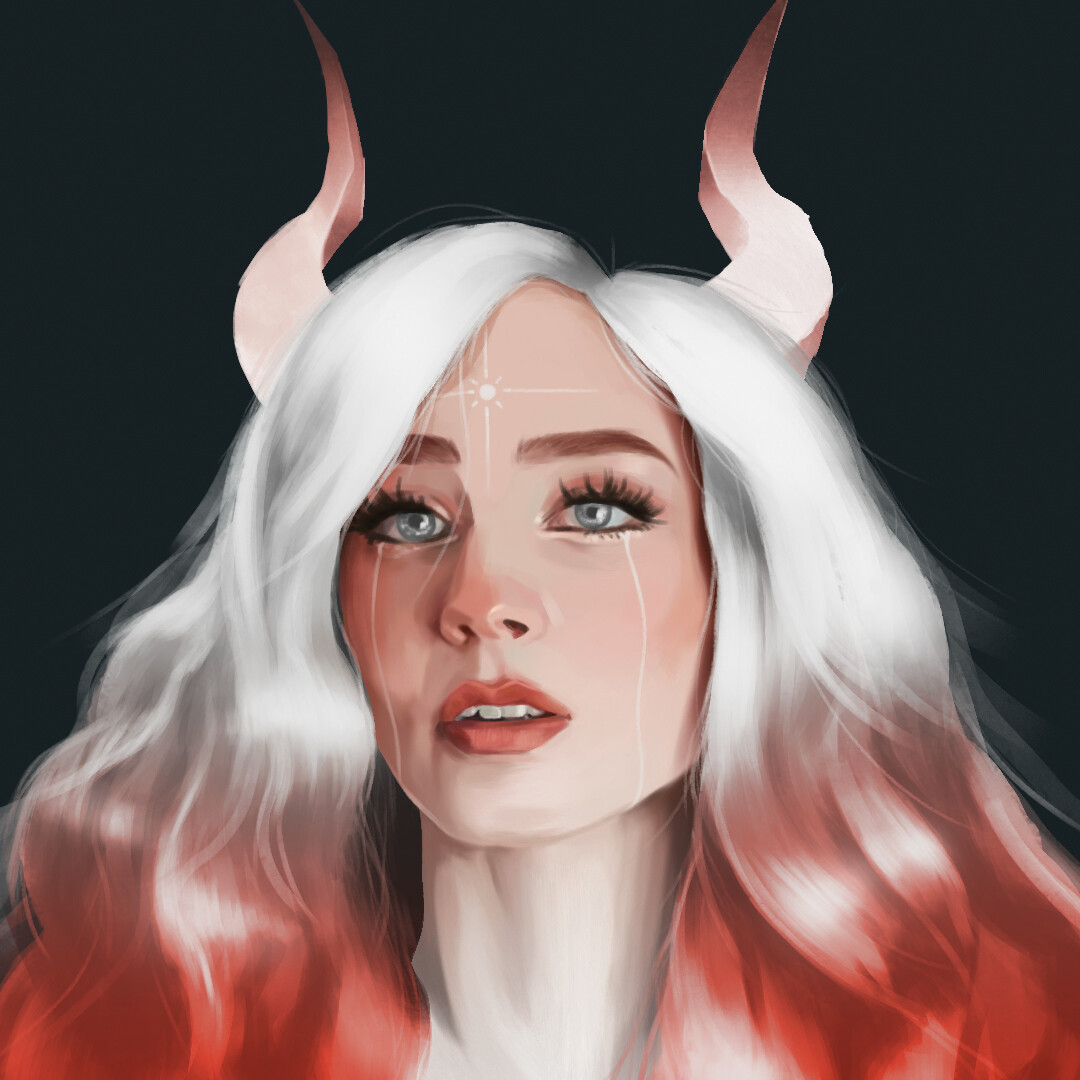 ArtStation - Red Moon