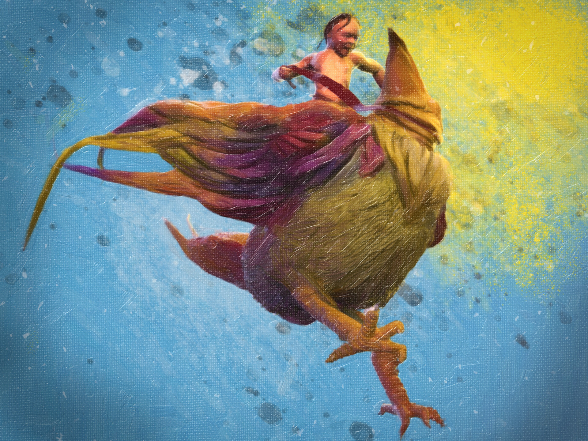 ArtStation - Crow Taming