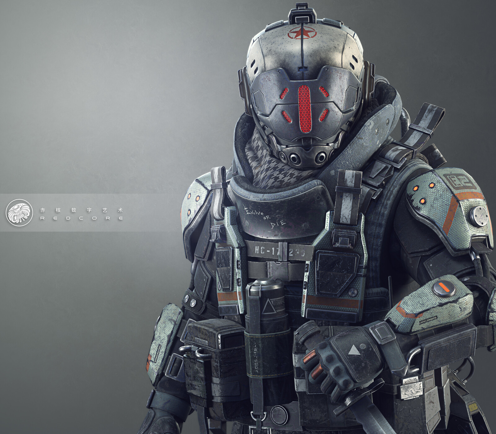 新世紀宇宙無敵 - Kane - Titanfall 2，临摹作品