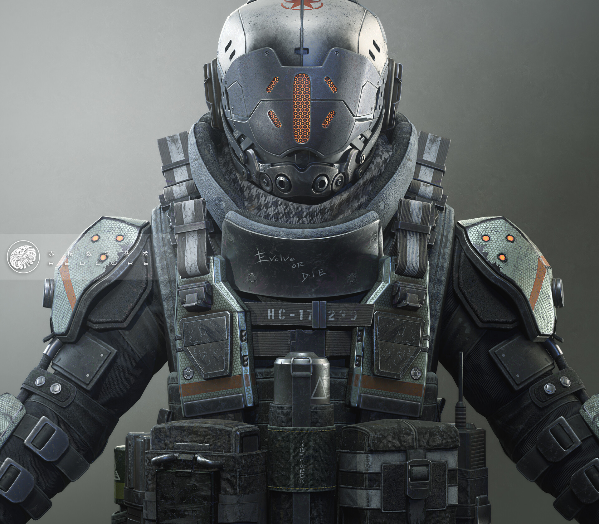 新世紀宇宙無敵 - Kane - Titanfall 2，临摹作品