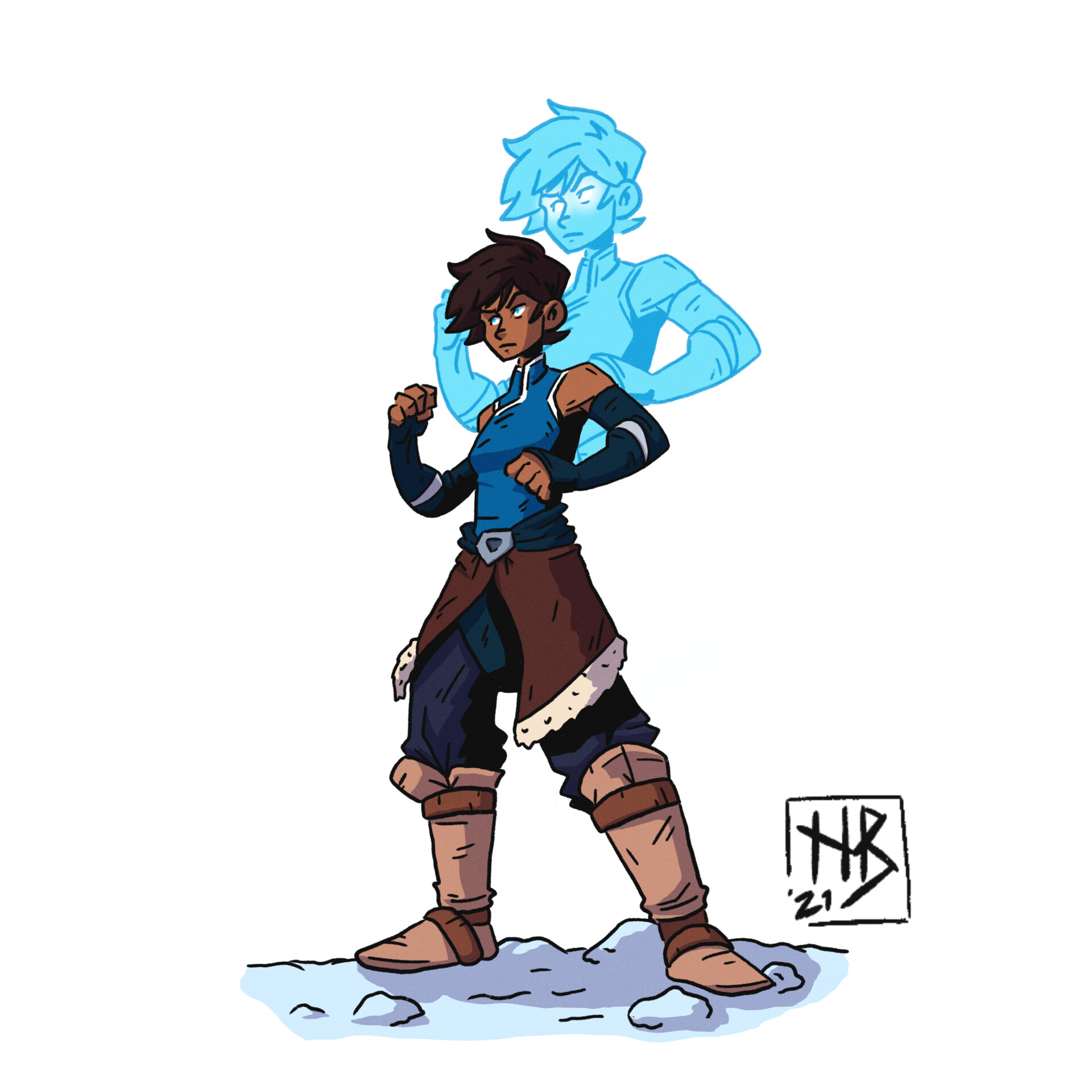 ArtStation - I’m The Avatar, You Gotta Deal With It.