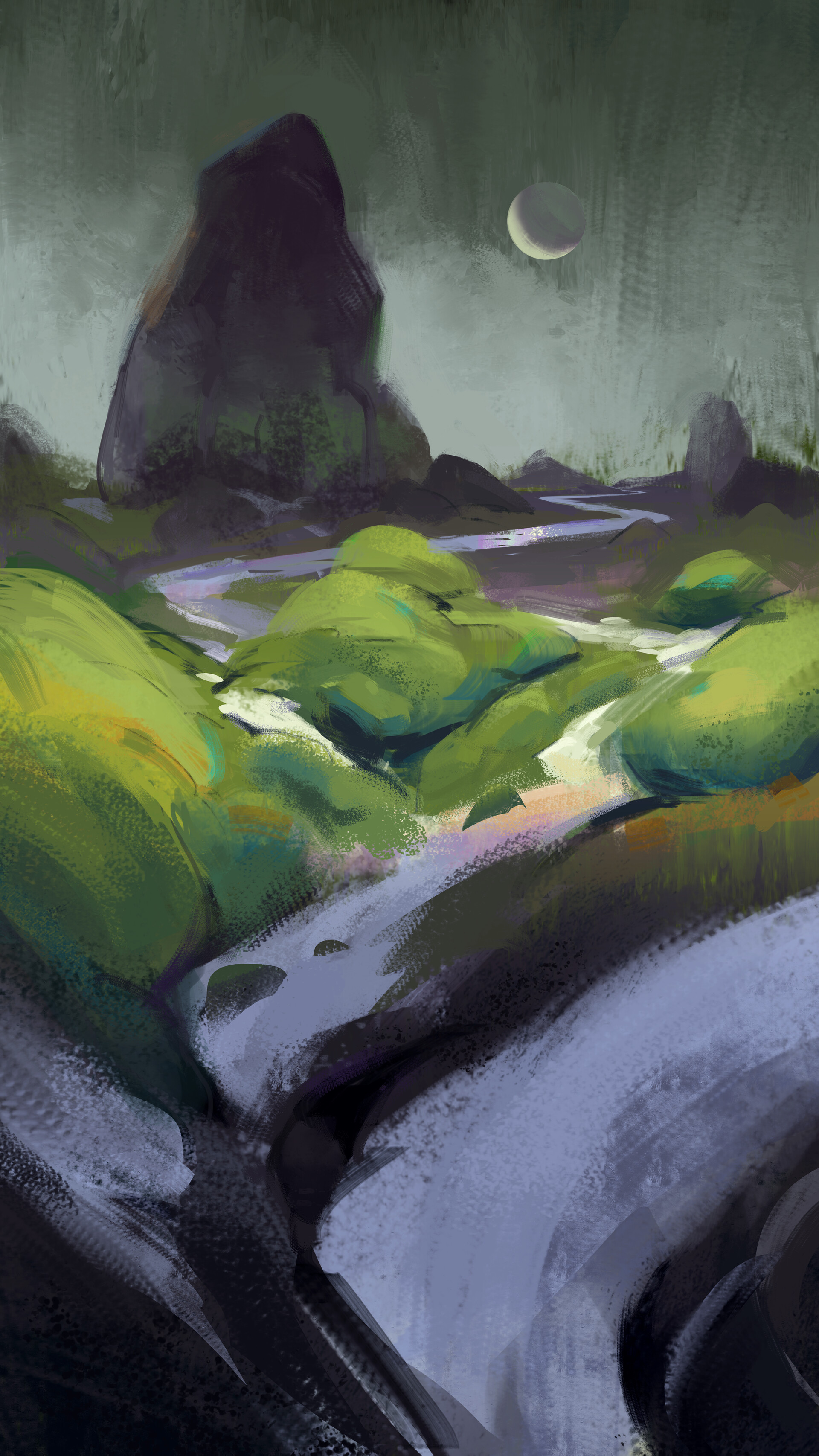 ArtStation - Moss Field