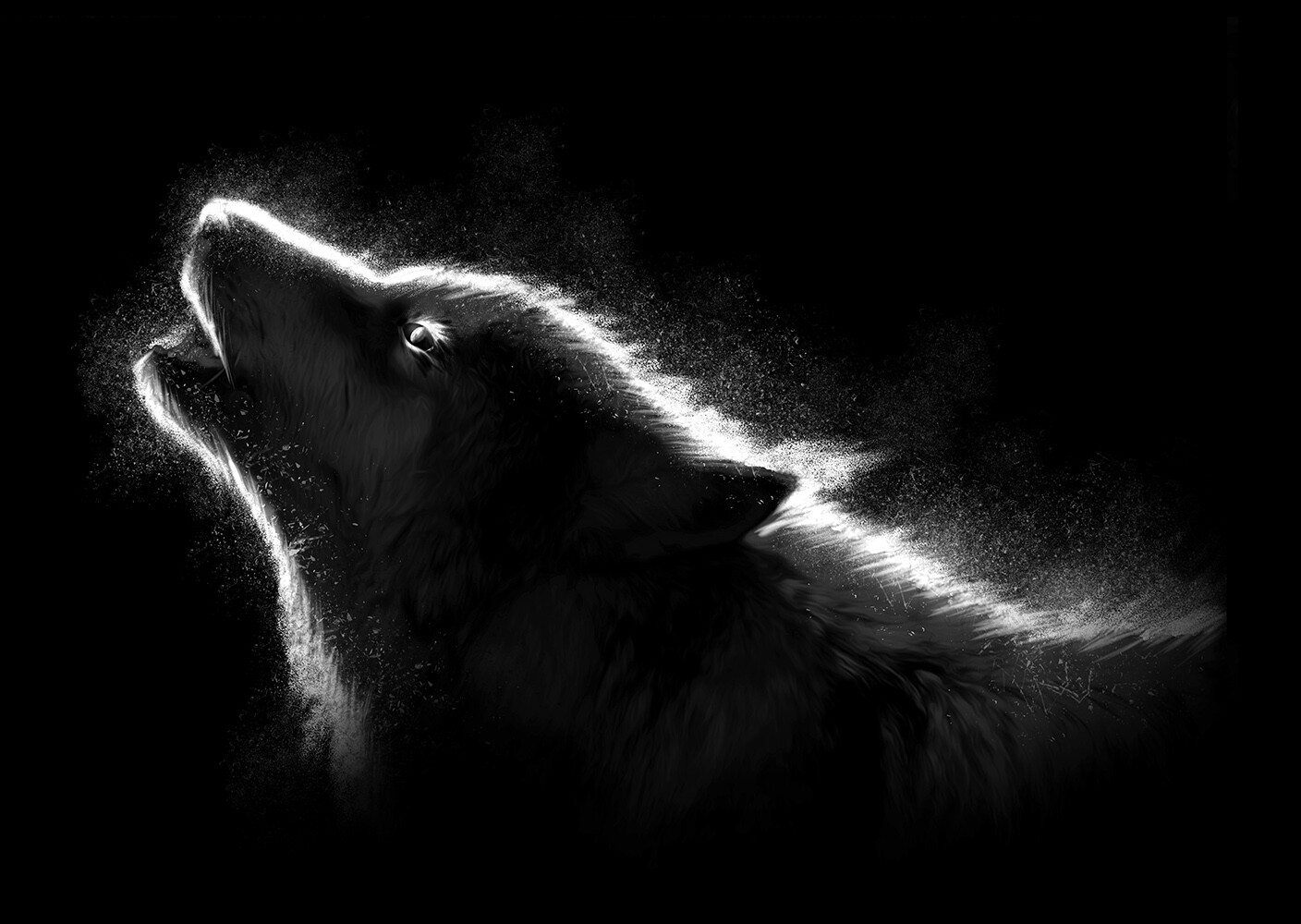 ArtStation - Wolf in the Dark