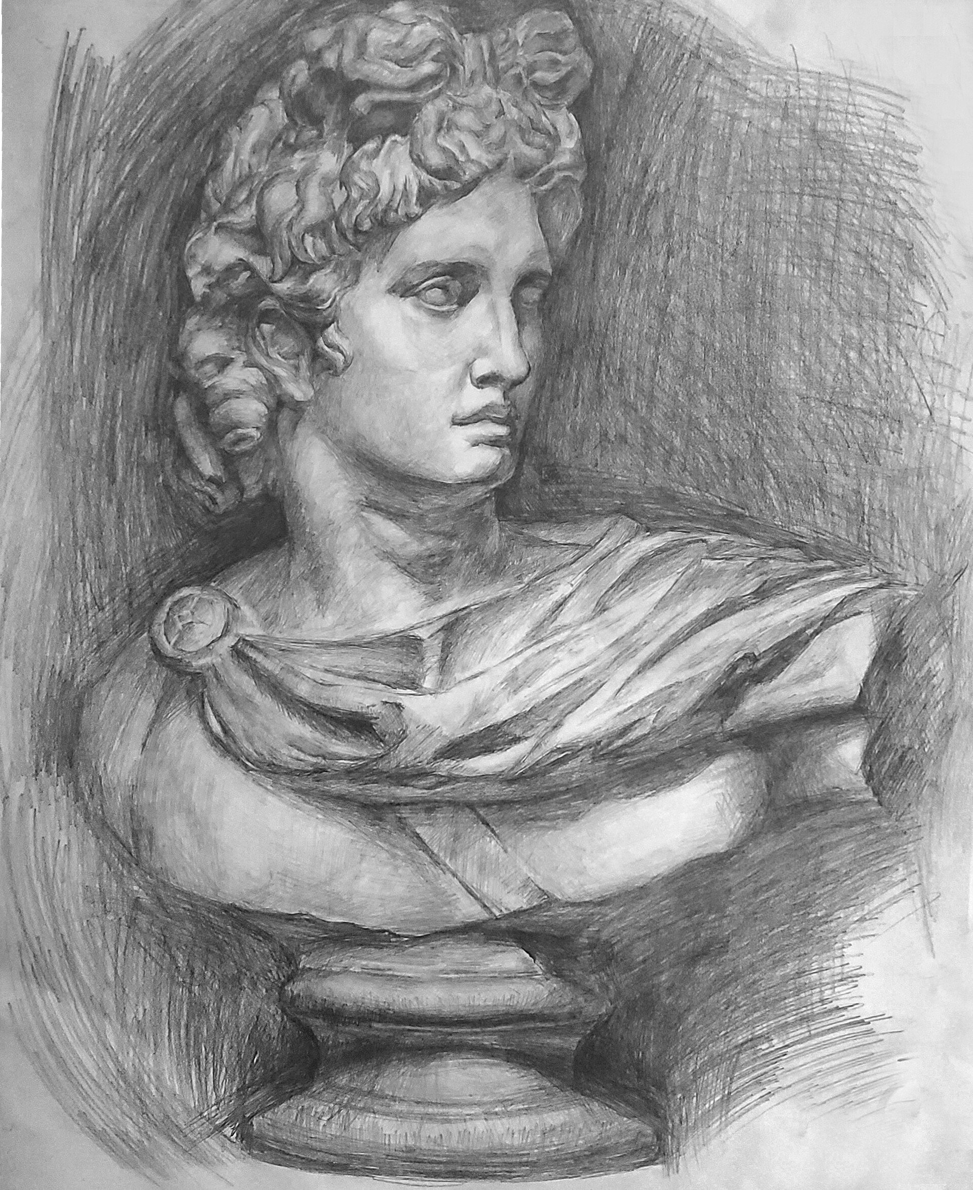 ArtStation - sculpture practice - Apollo